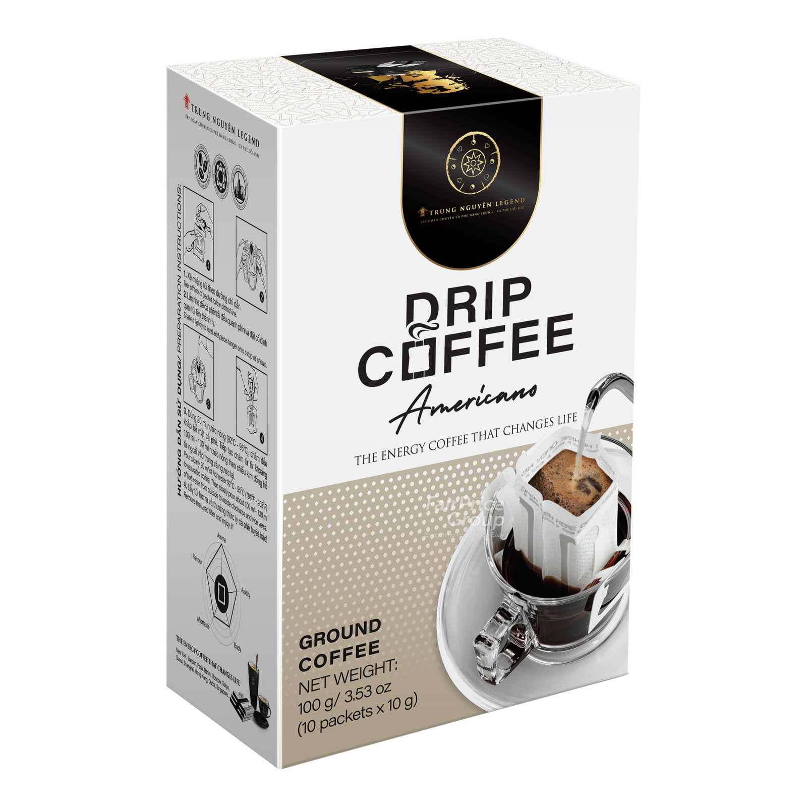 Trung Nguyen Legend Drip Coffee - Americano | NTUC FairPrice