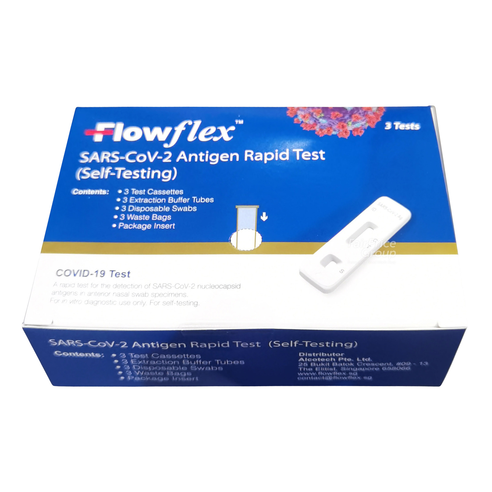 Flowflex SARS-CoV-2 Antigen Rapid Test | NTUC FairPrice
