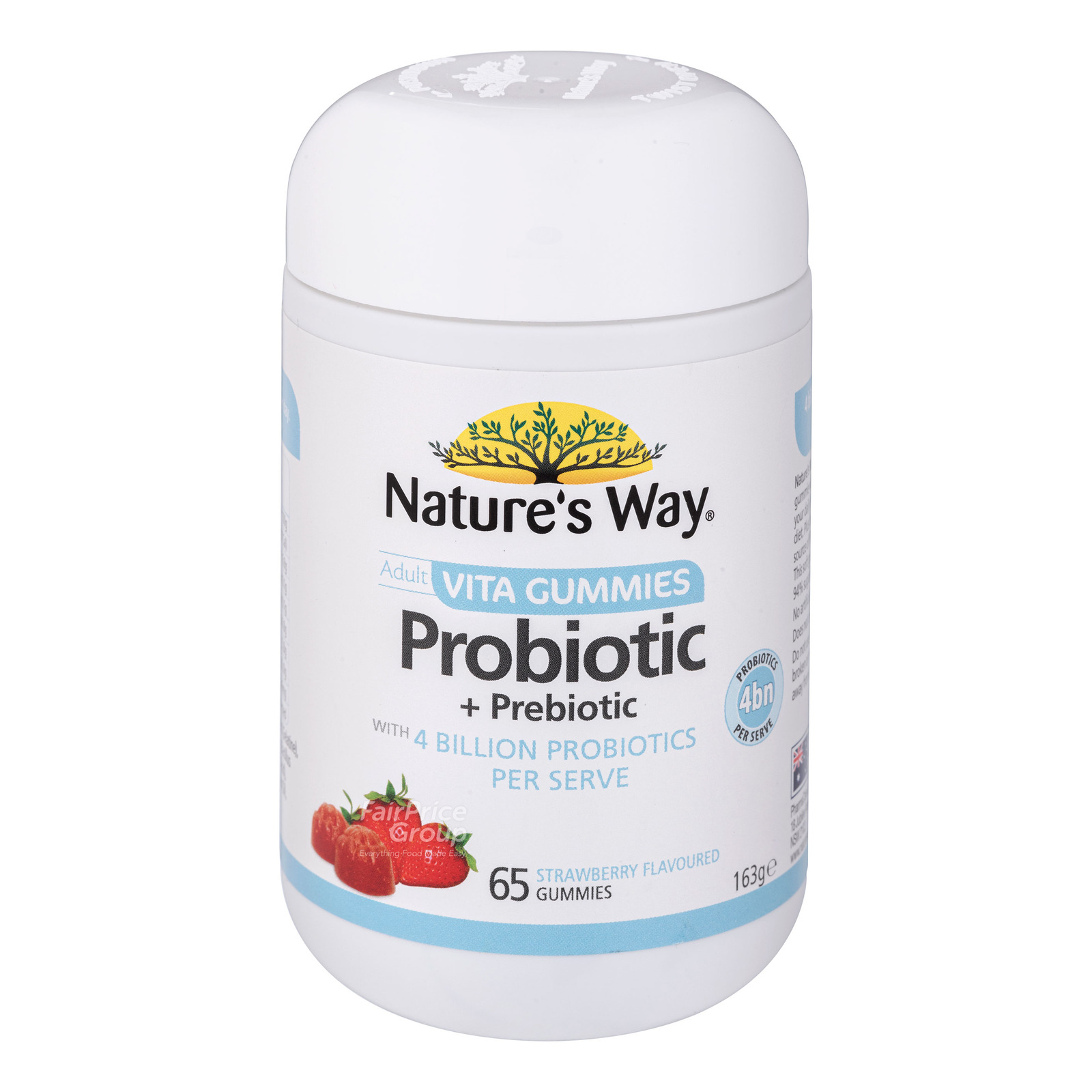 Nature's Way Probiotic + Prebiotic 4 Billion - Strawberry | NTUC FairPrice