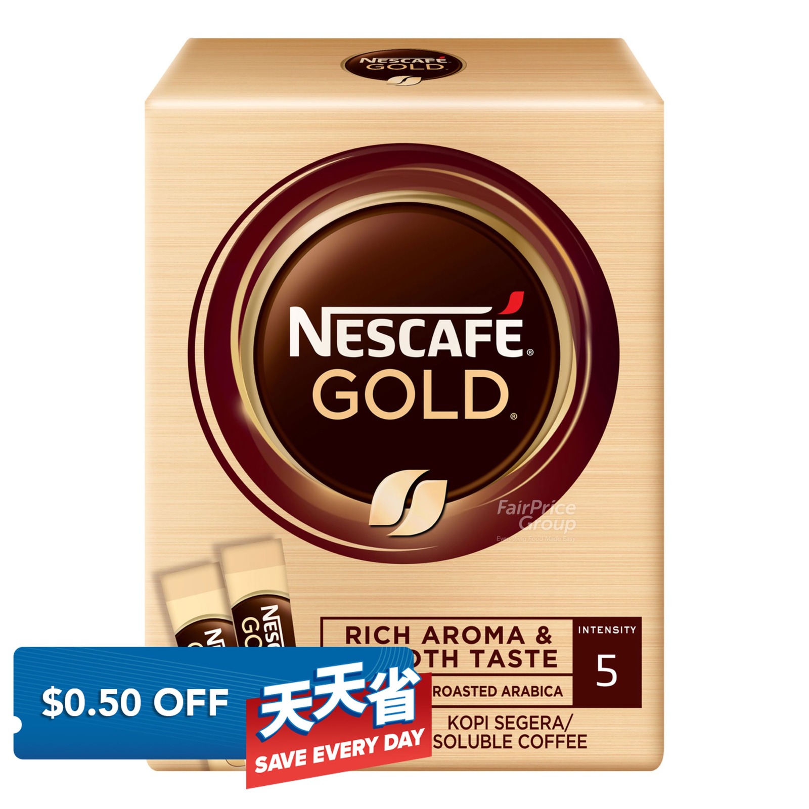 Nescafe Instant Soluble Coffee Stick - Gold | NTUC FairPrice