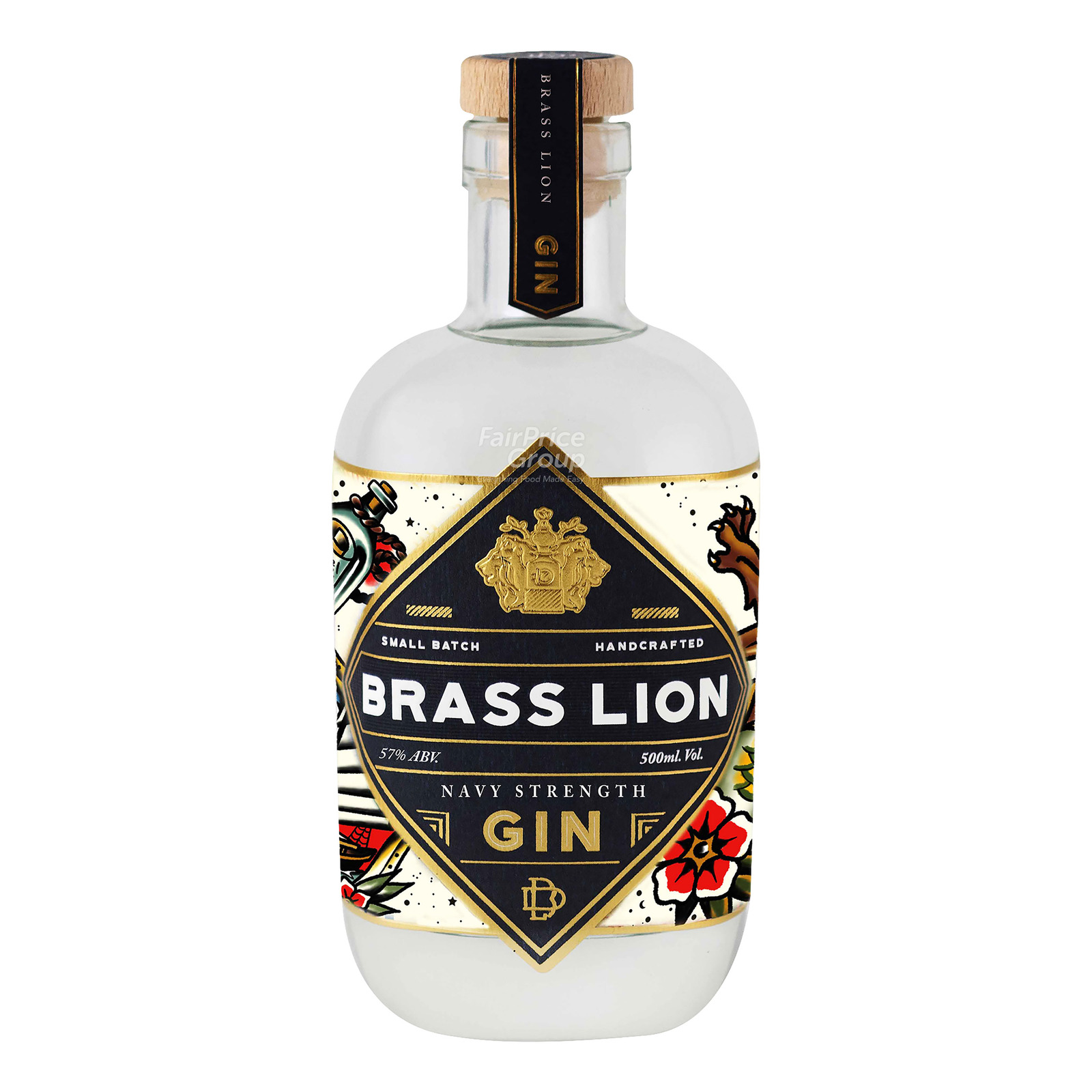 Brass Lion Navy Strength Gin | NTUC FairPrice