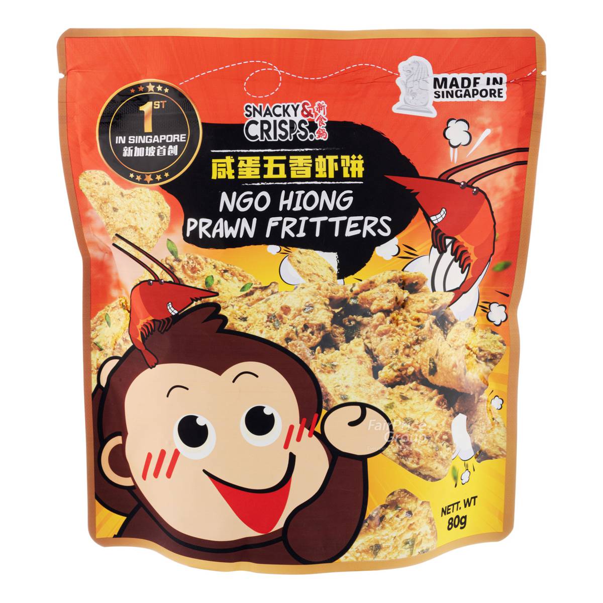 Snacky & Crisps Salted Egg - Ngo Hiong Prawn Fritters | NTUC FairPrice