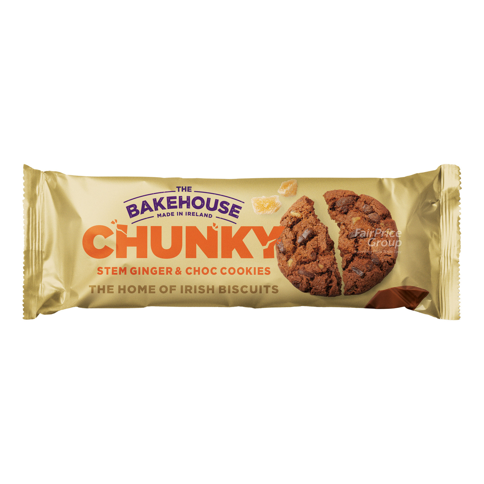 Bakehouse Cookies - Chunky Stem Ginger and Chocolate Chunk | NTUC FairPrice