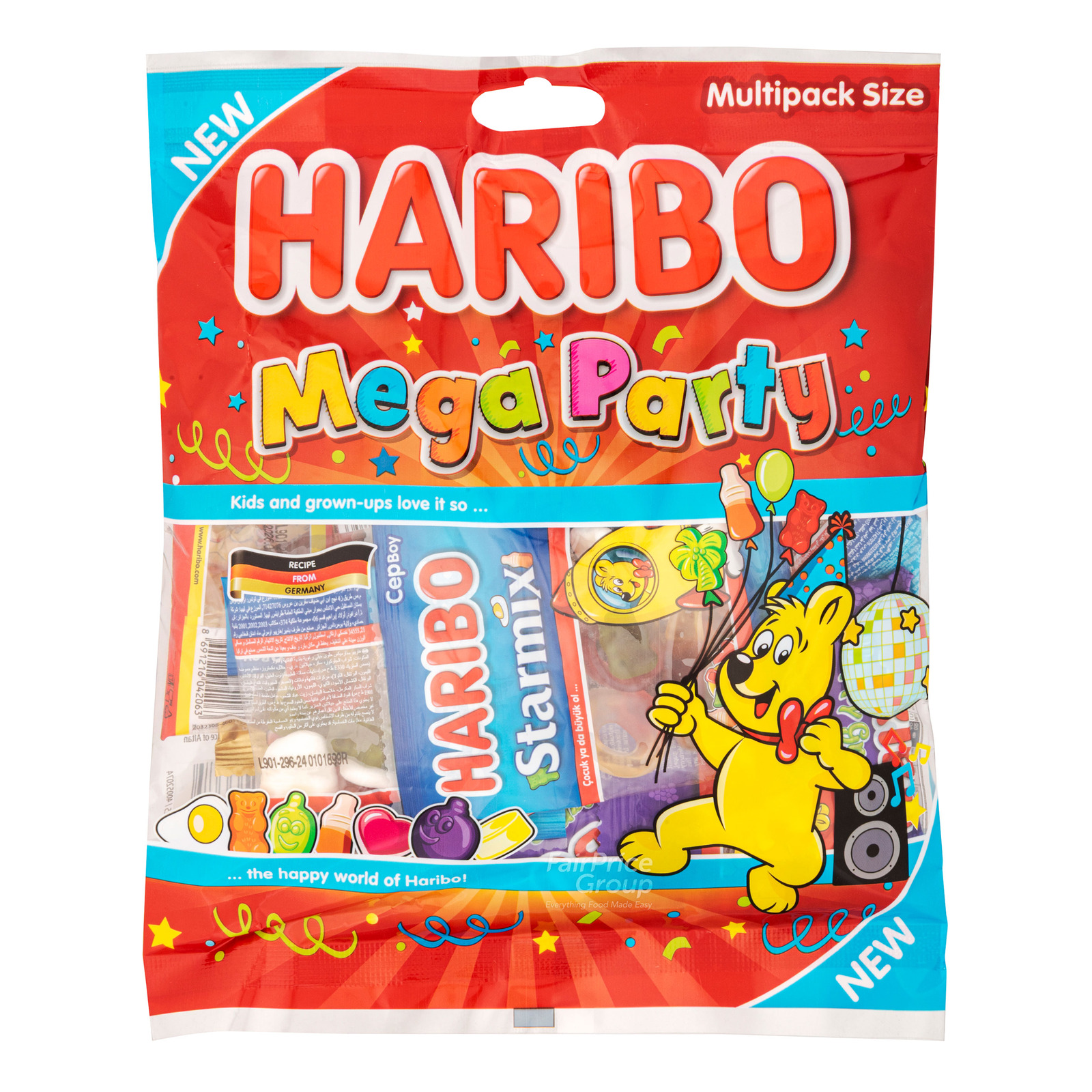 Haribo Gummy Candies - Mega Party Multipack | NTUC FairPrice