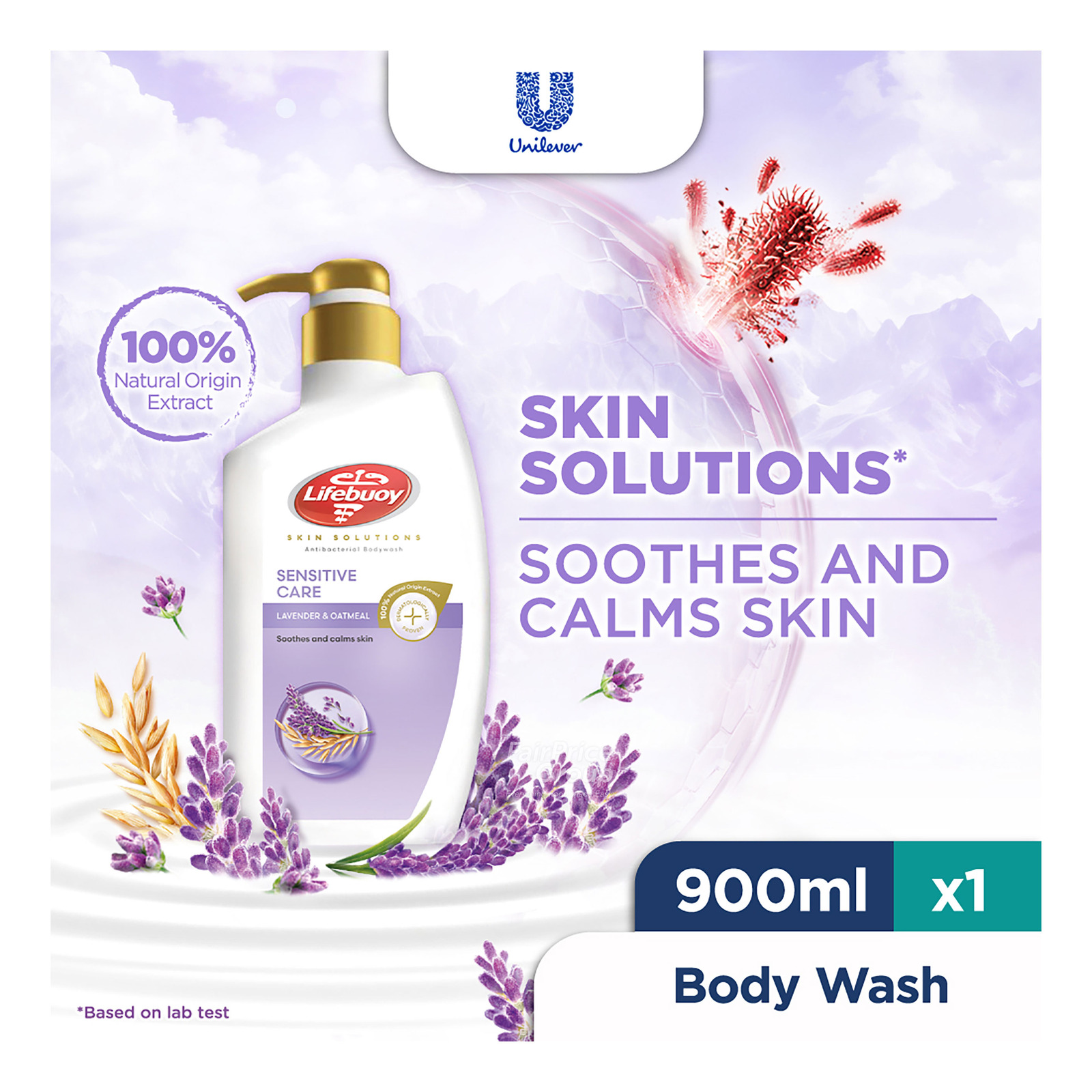 Lifebuoy Antibacterial Body Wash - Sensitive Care | NTUC FairPrice