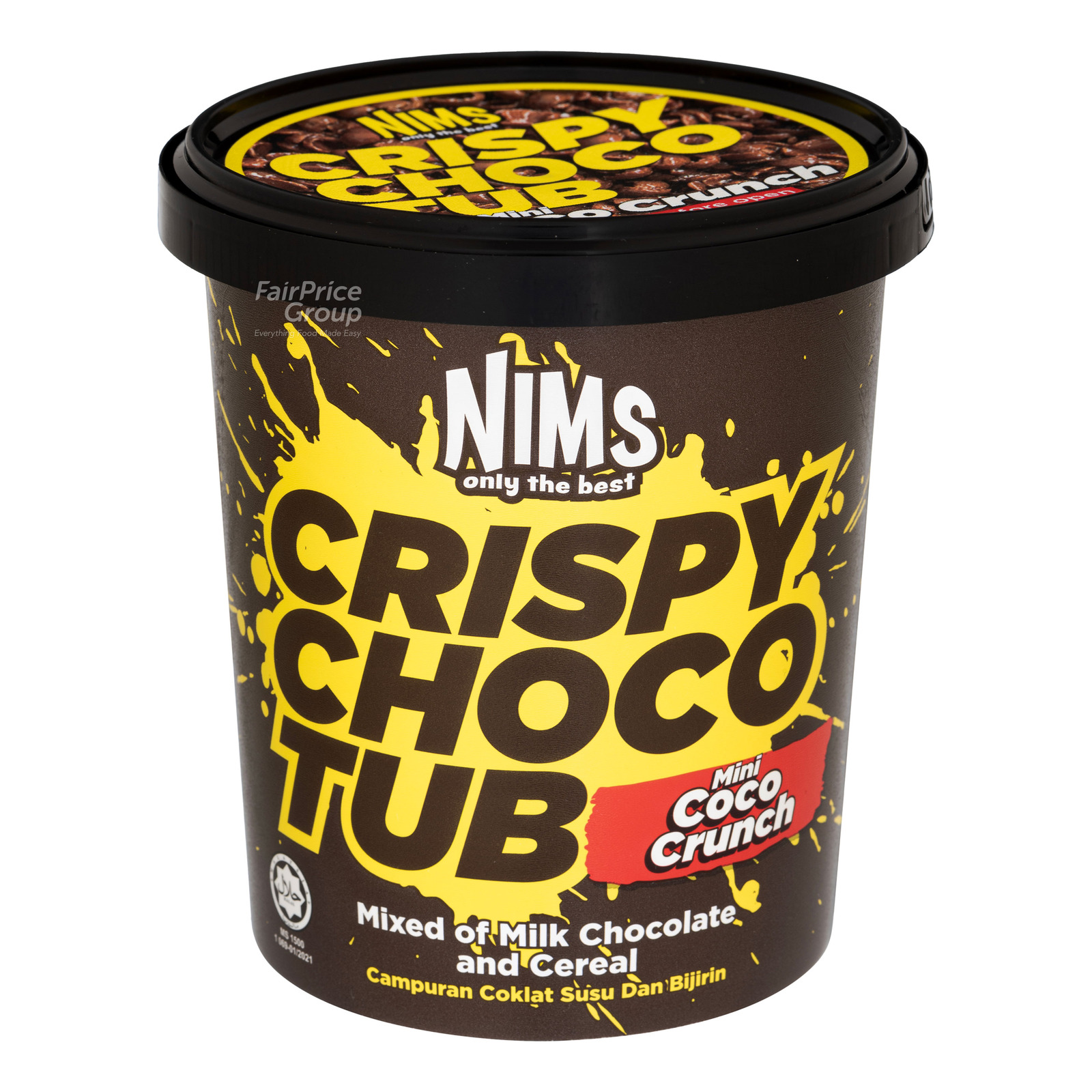 Nims Crispy Choco Tub - Mini Coco Crunch with Milk Chocolate | NTUC ...
