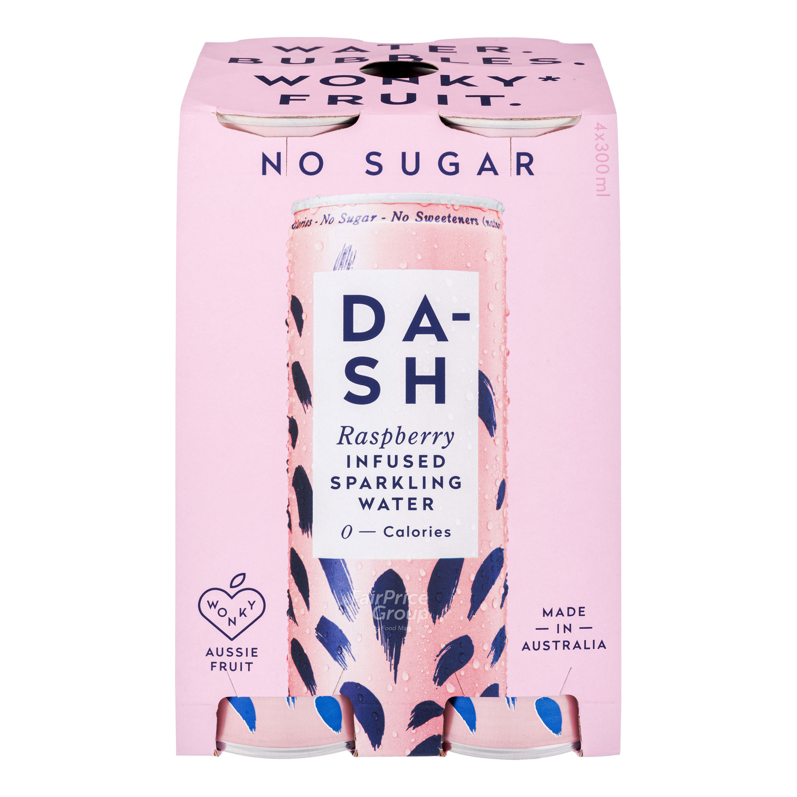 Dash Water Infused Sparkling Water - Raspberry | NTUC FairPrice