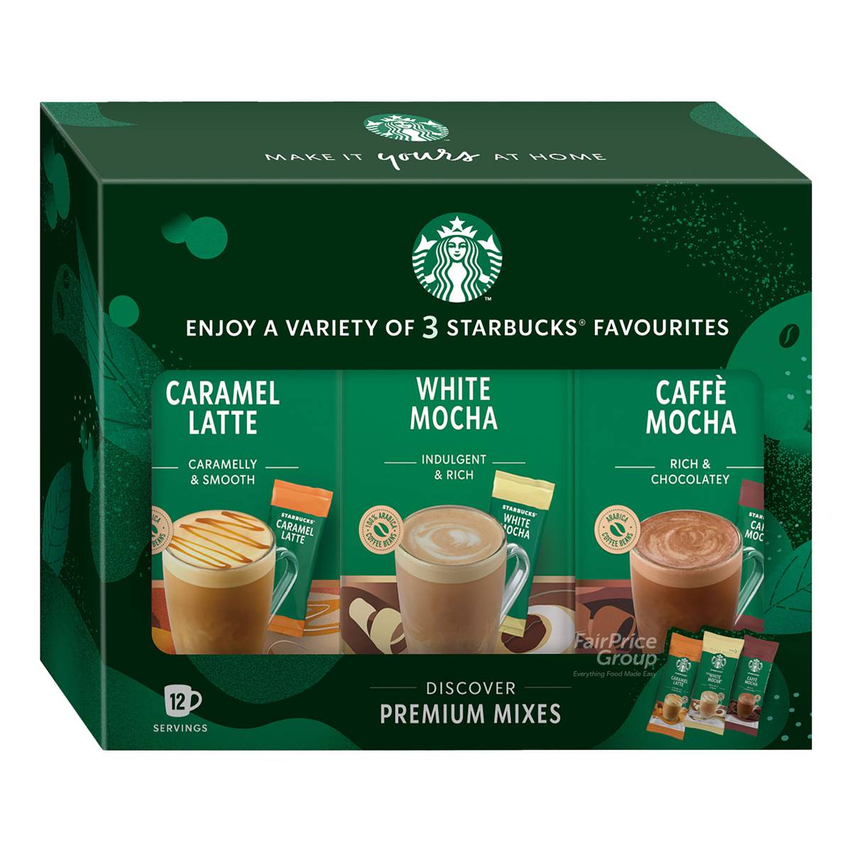 Starbucks Instant Premium Mixes - 3 favourites | NTUC FairPrice