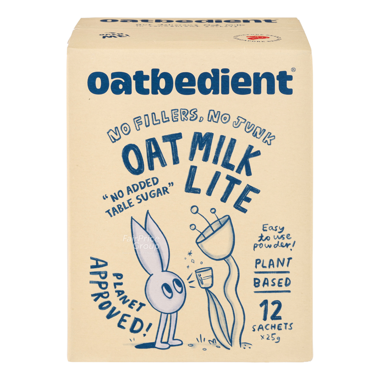 Oatbedient Oat Milk - Lite | NTUC FairPrice