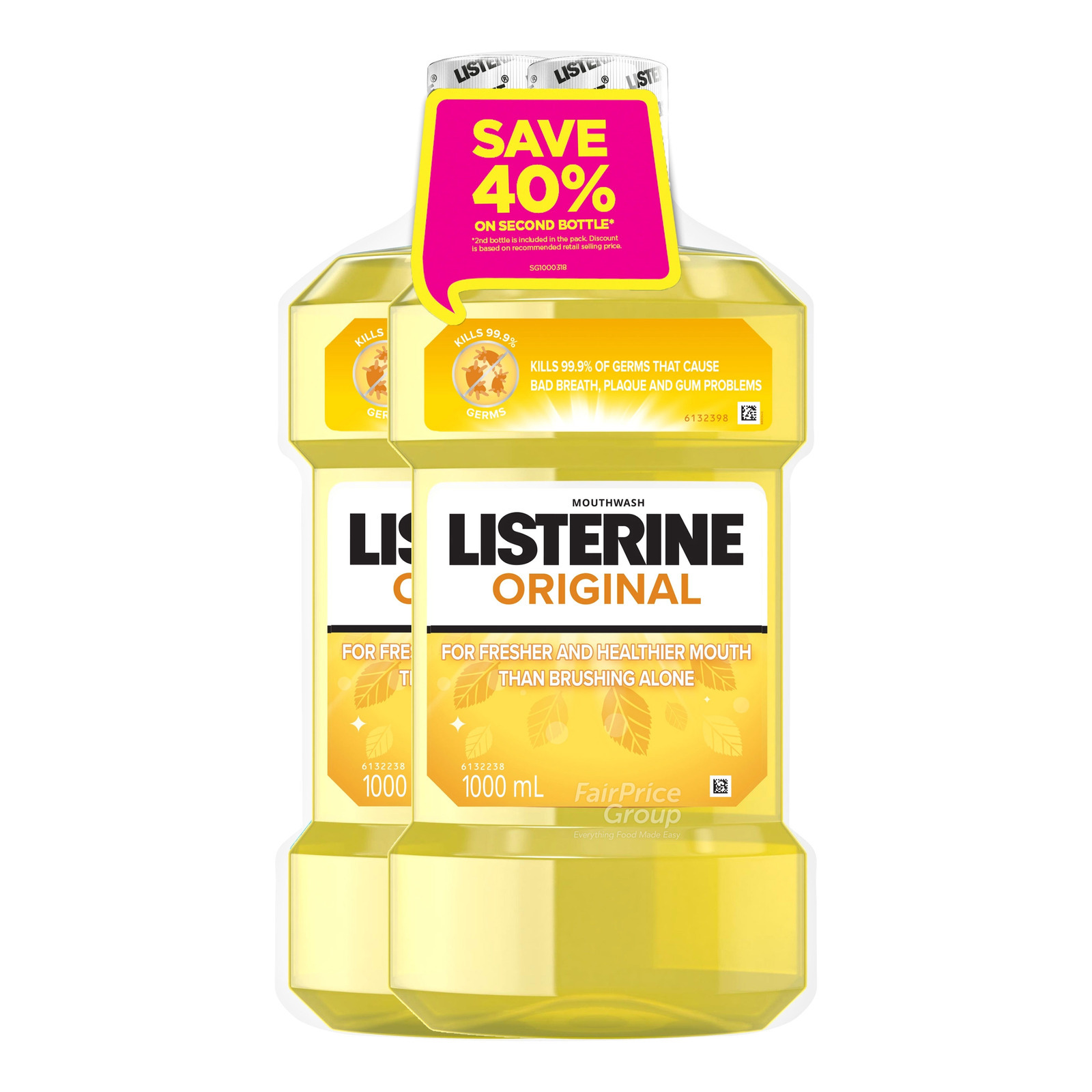 Listerine Mouthwash - Original | NTUC FairPrice