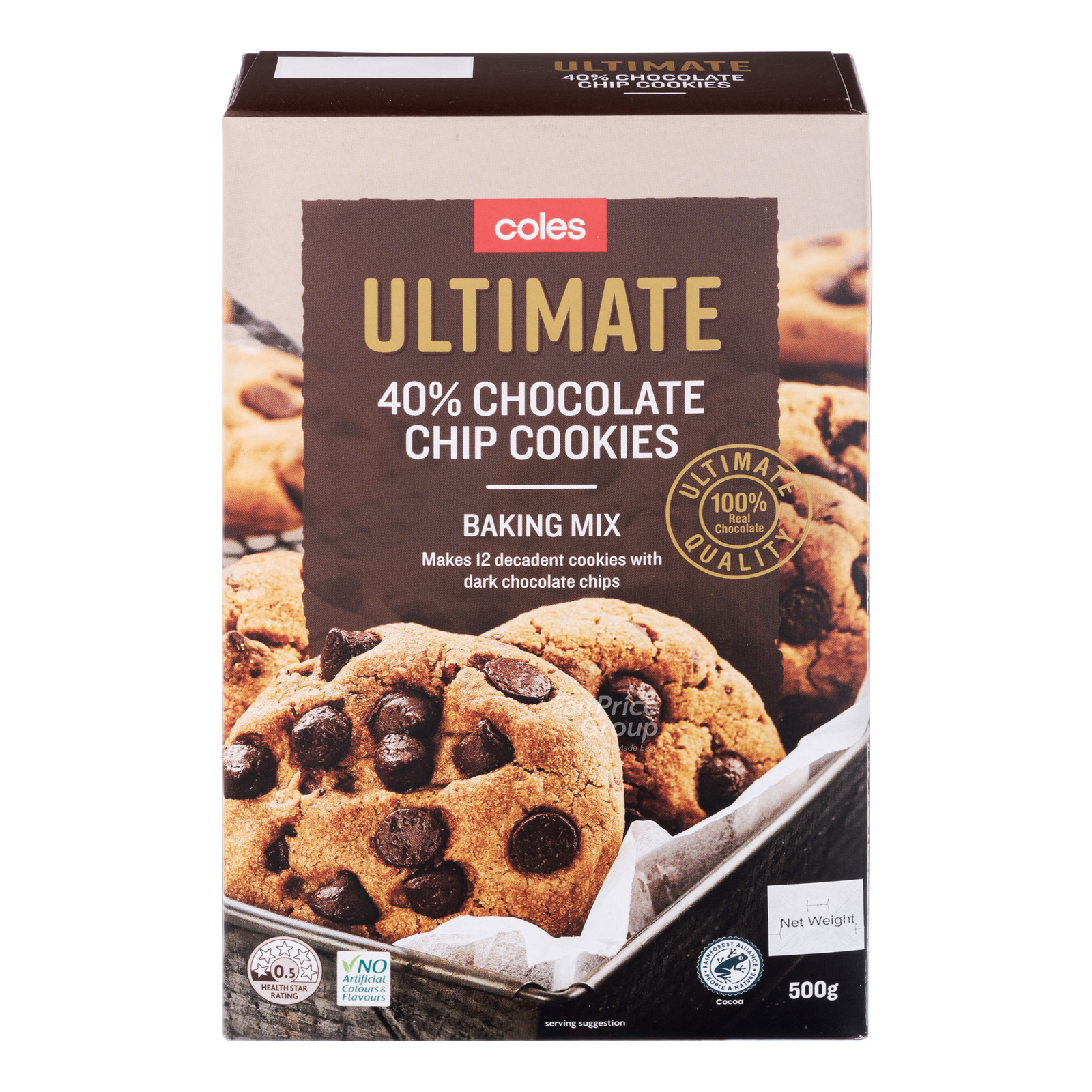 Coles Ultimate Cookie Baking Mix - Chocolate Chip | NTUC FairPrice
