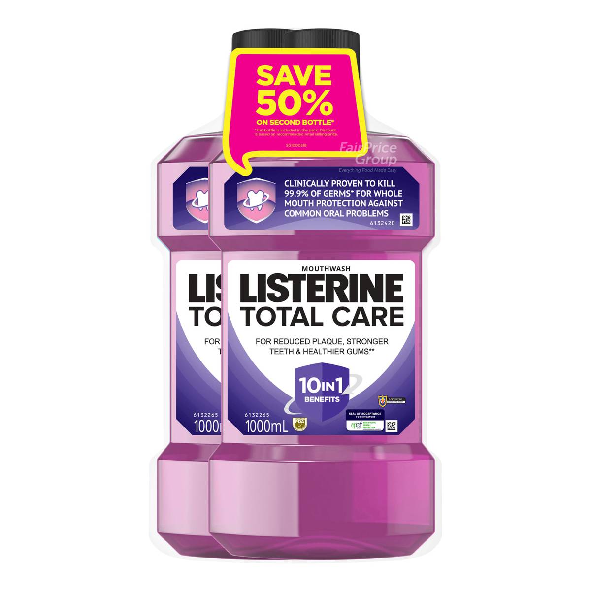 Listerine Mouthwash - Total Care | NTUC FairPrice