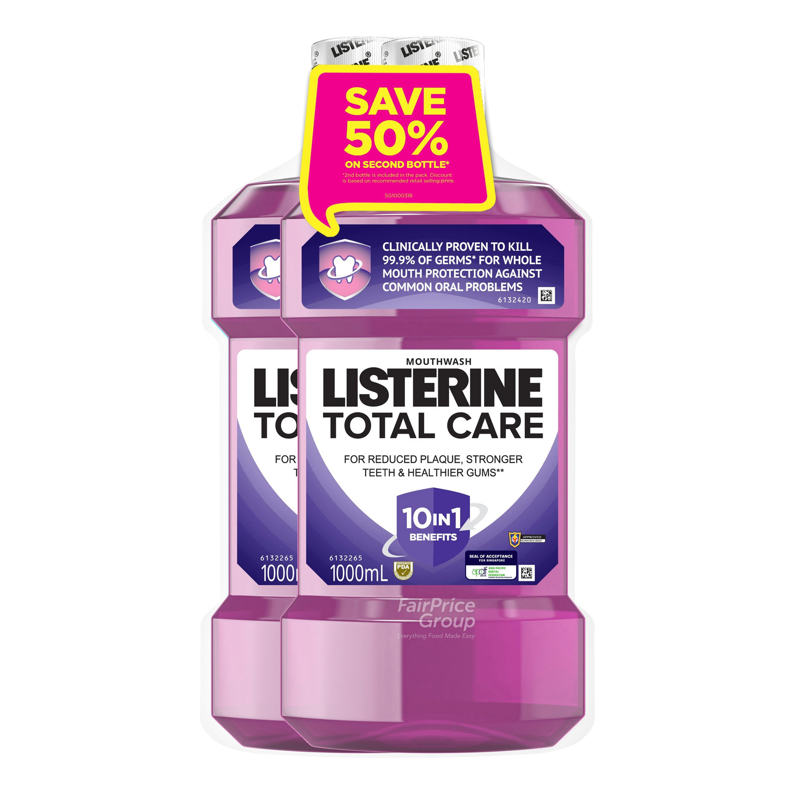 Listerine Mouthwash - Total Care | NTUC FairPrice