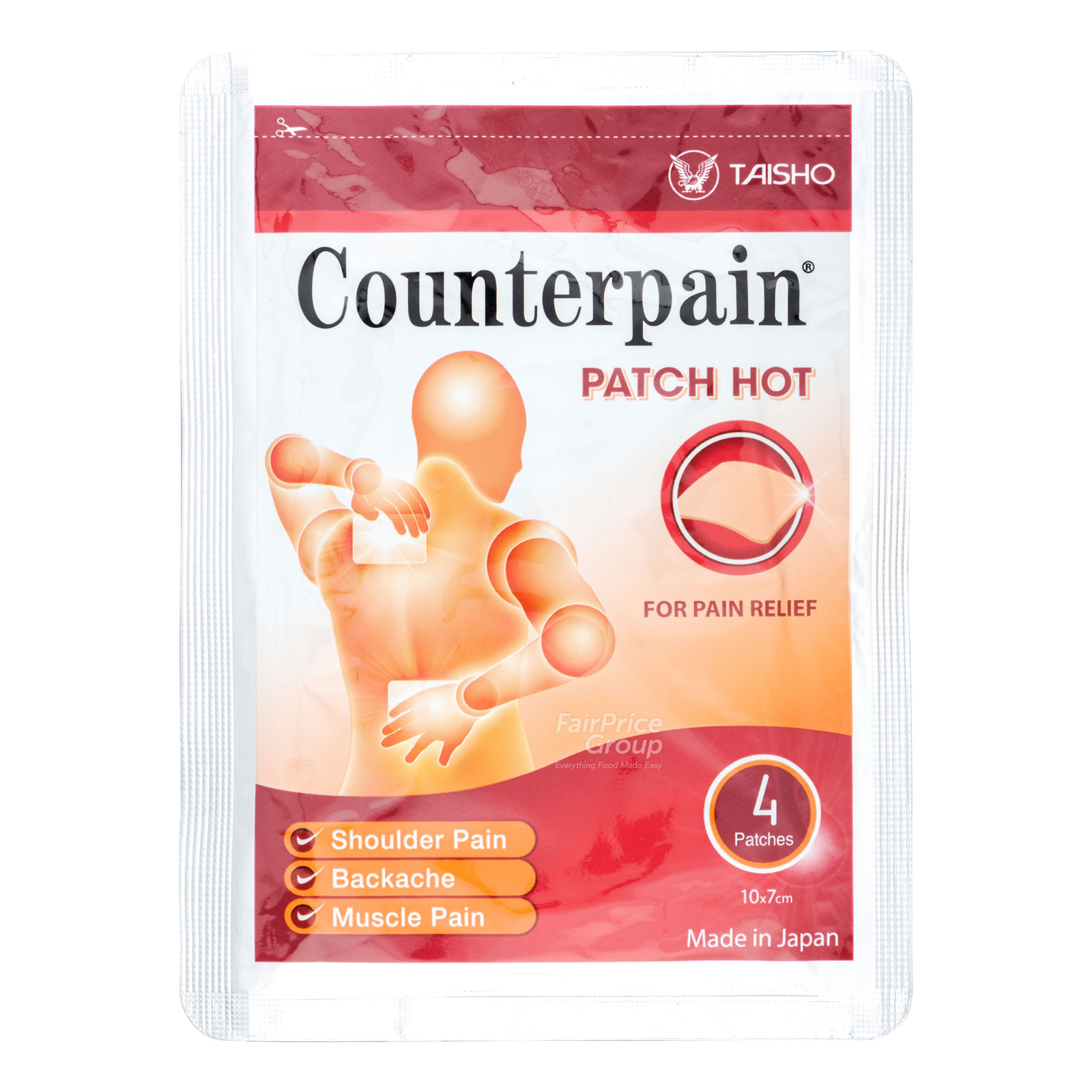 Taisho Counterpain Patch - Hot | NTUC FairPrice
