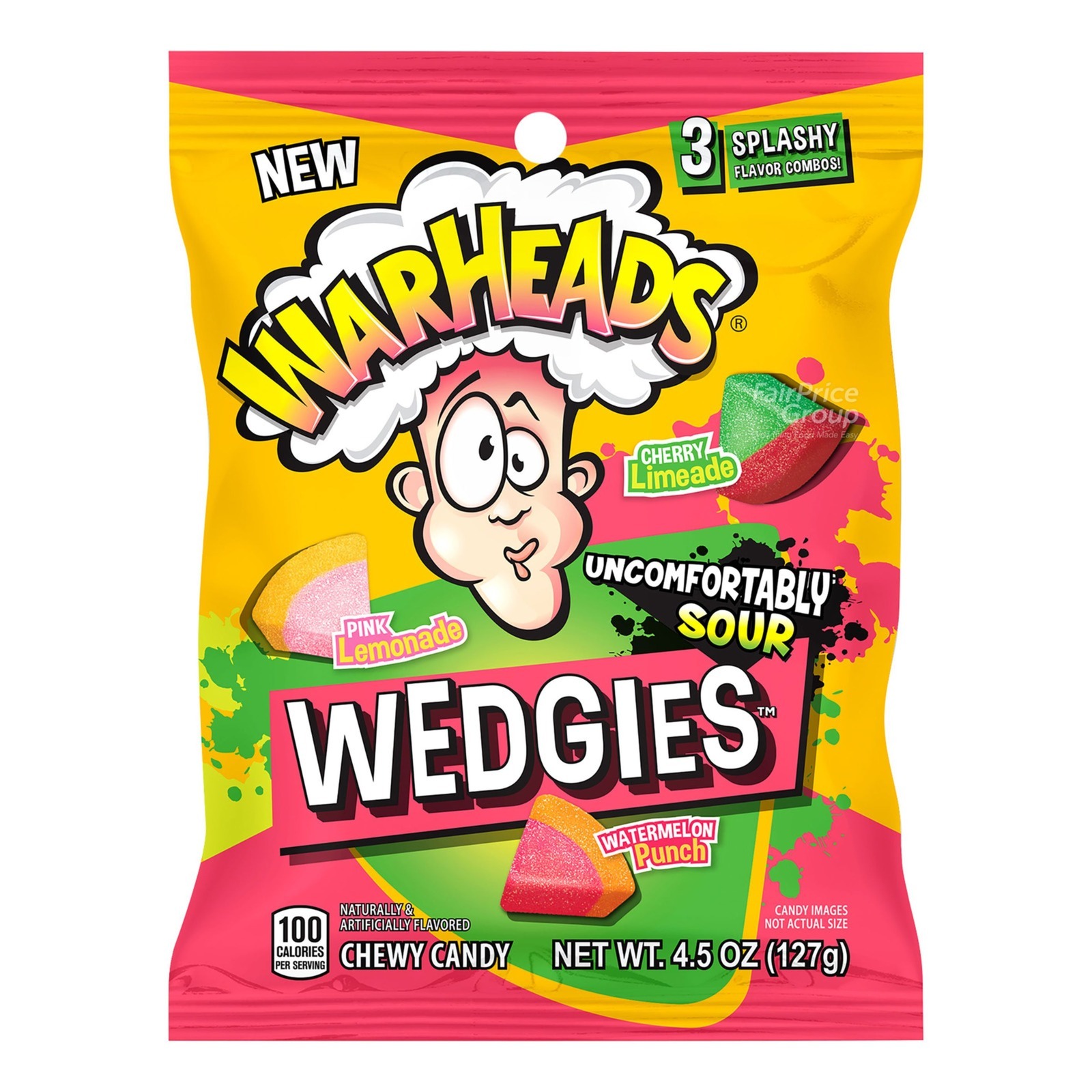 Warheads Chewy Peg Bag - Wedgies | NTUC FairPrice