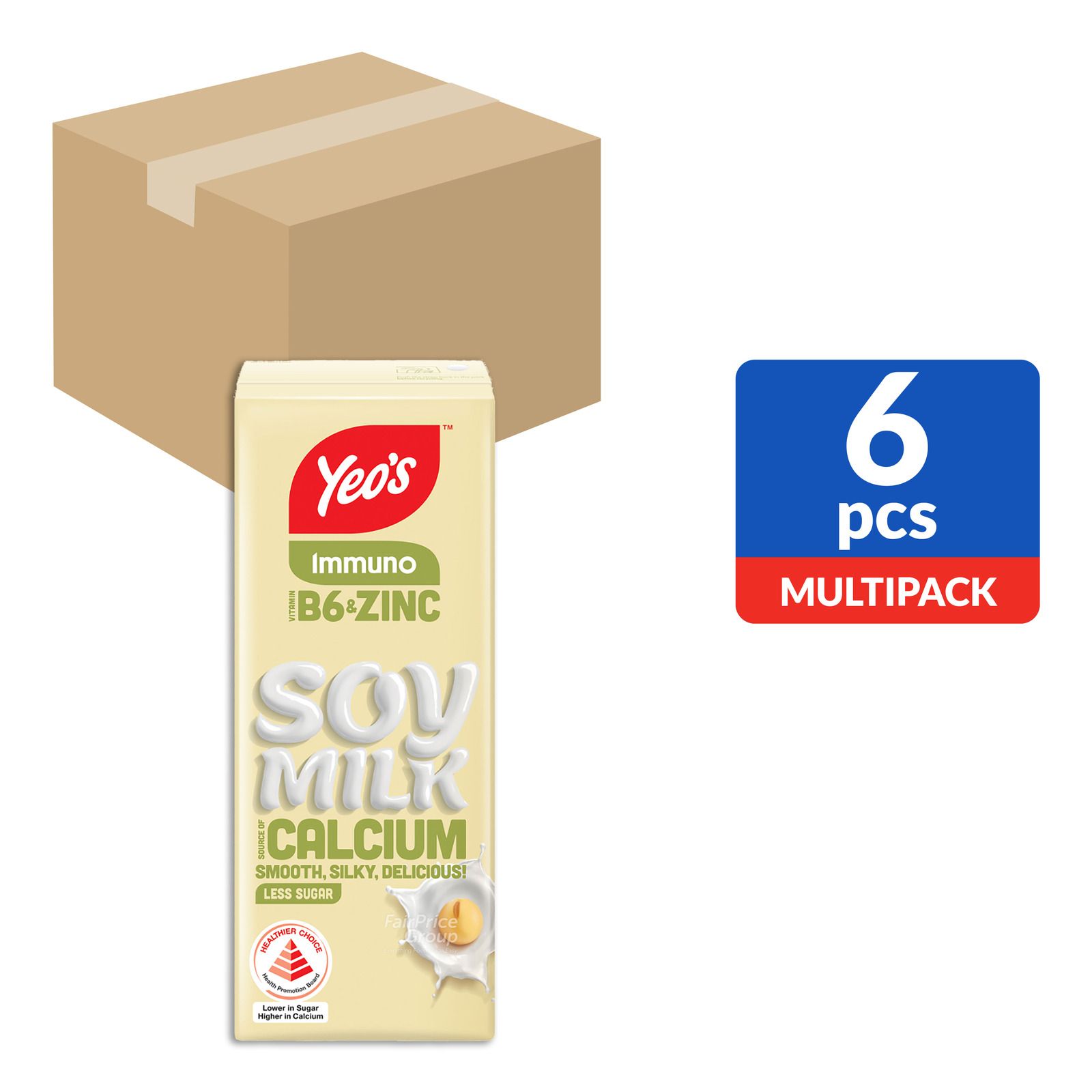 Yeo's Packet Drink - Immuno Soy Milk | NTUC FairPrice