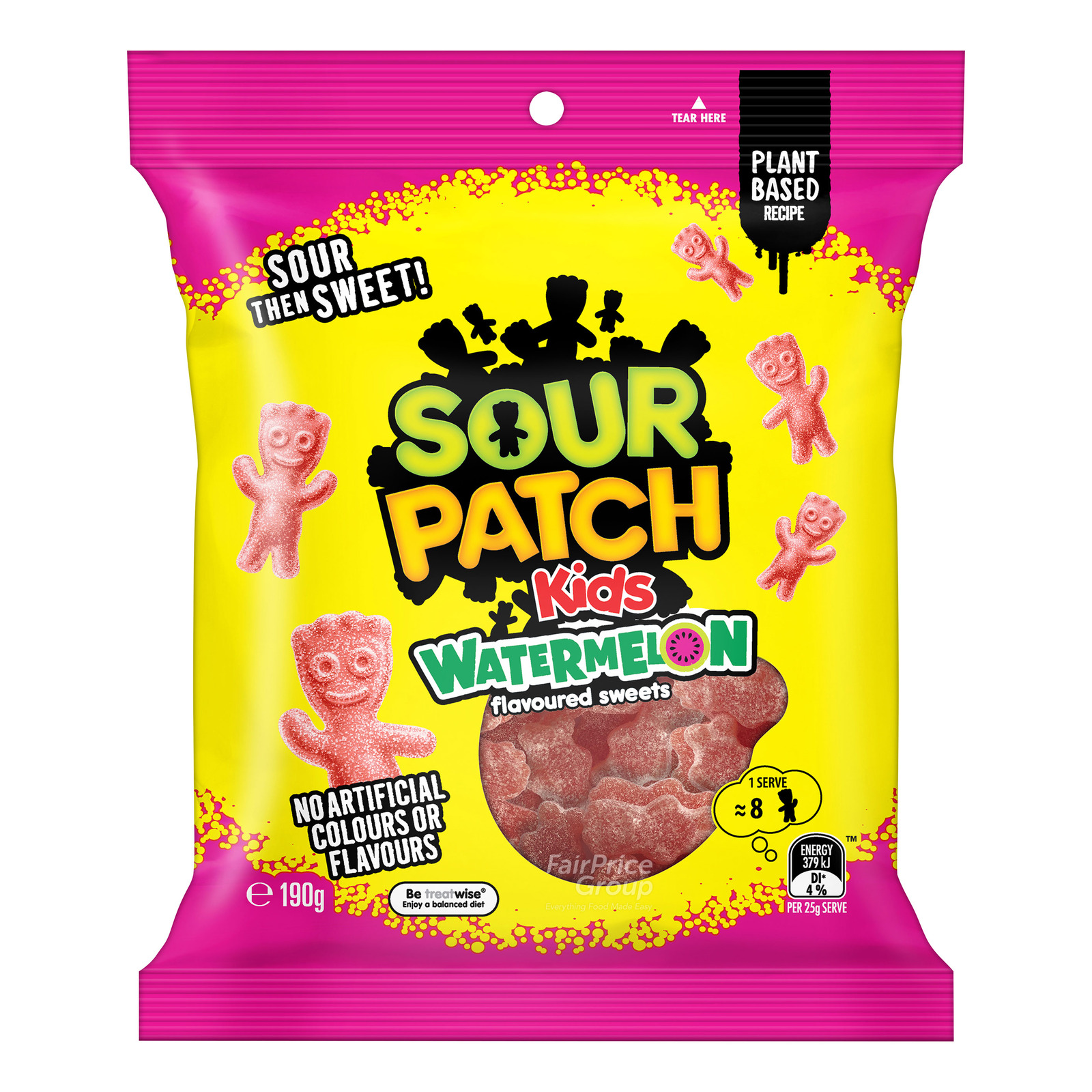 TNCC Sour Patch Sweets Kids - Watermelon | NTUC FairPrice