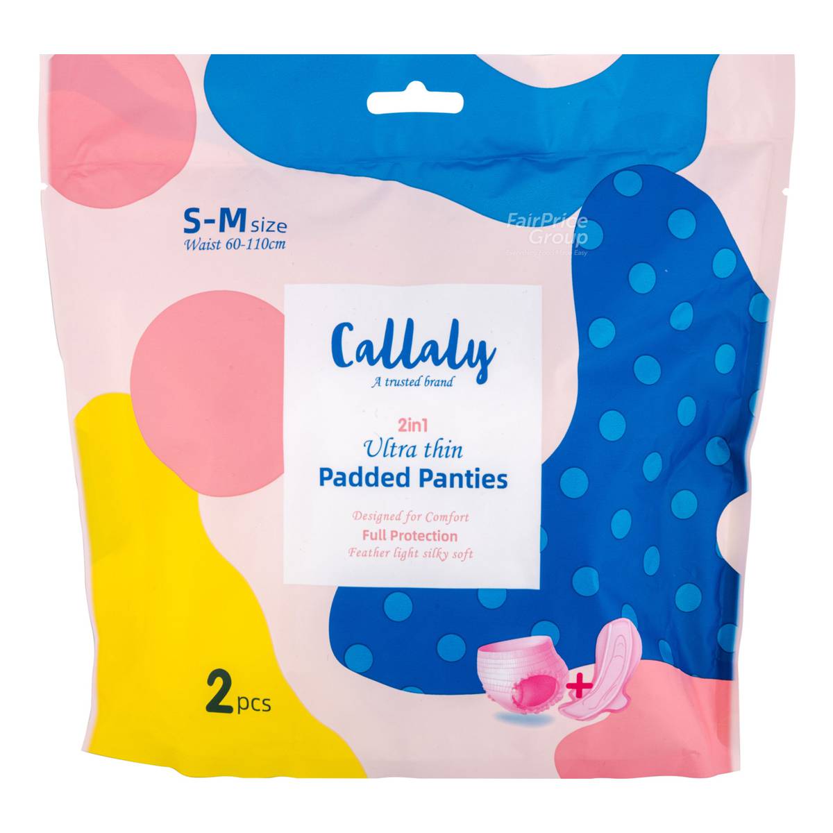 Callaly Padded Panties - S-M Size | NTUC FairPrice