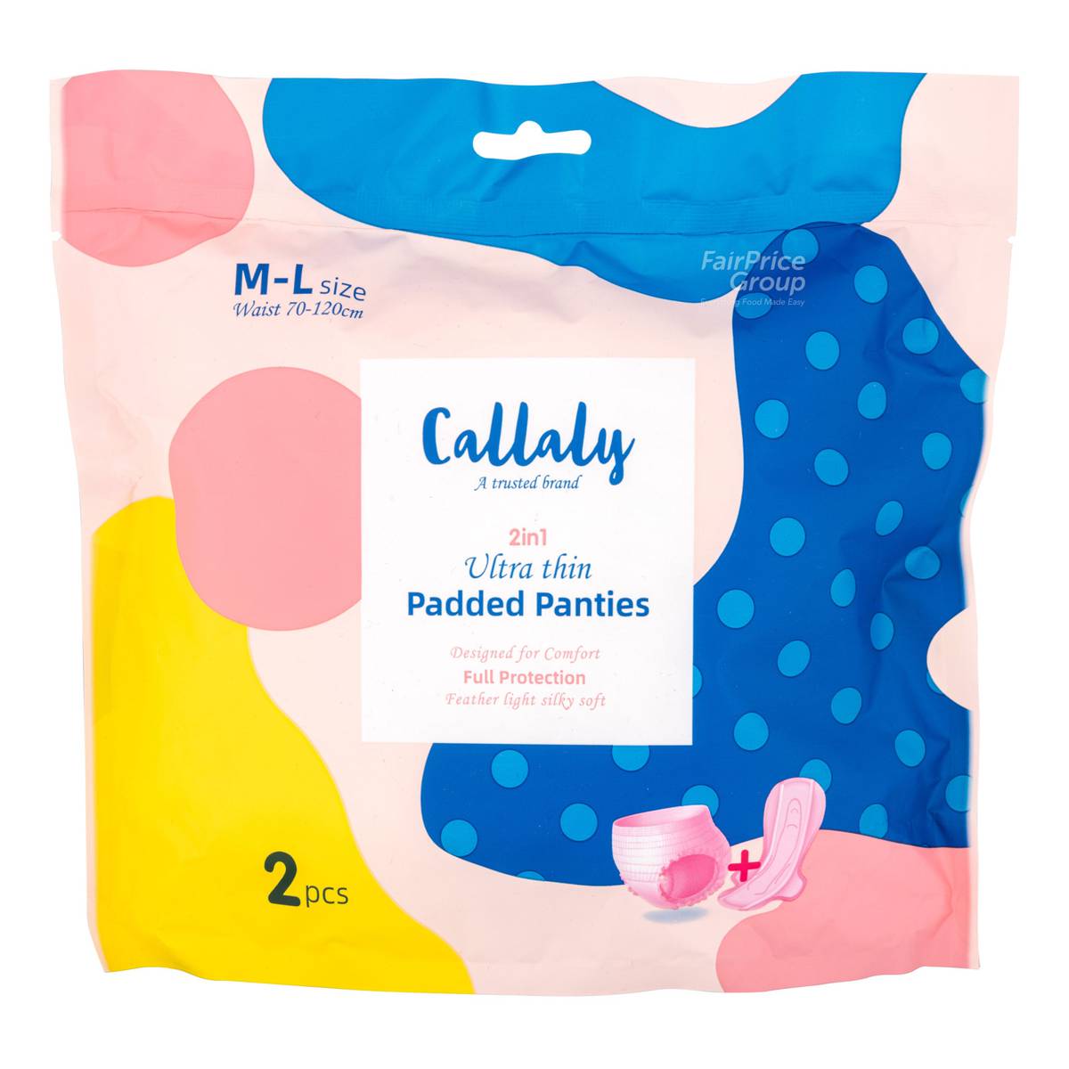 Callaly Padded Panties - M-L Size | NTUC FairPrice