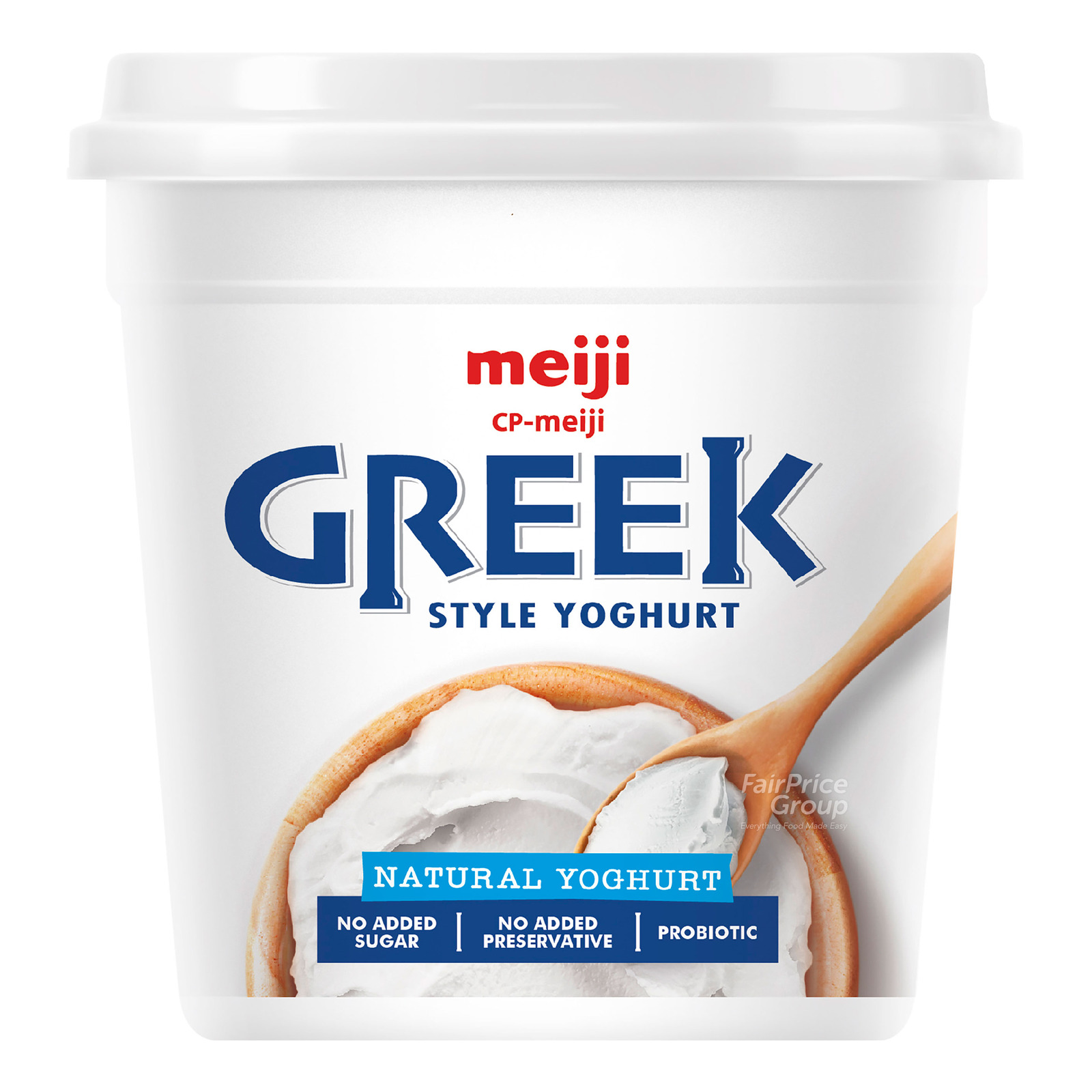 Meiji Greek Style Yoghurt - Natural | NTUC FairPrice