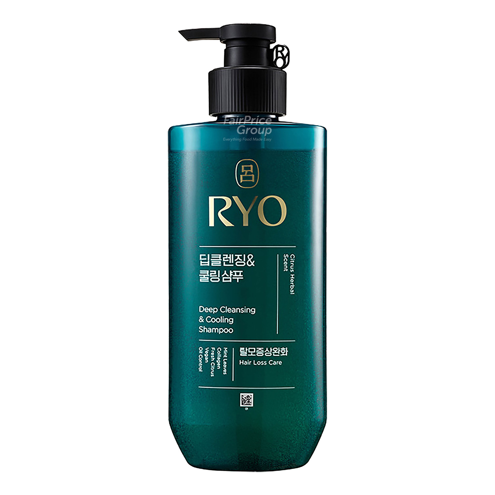 Ryo Deep Cleansing & Cooling - Shampoo | NTUC FairPrice
