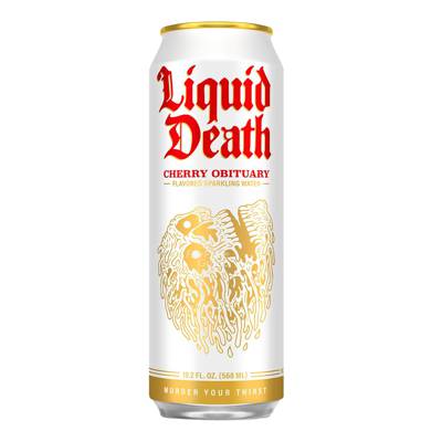 Liquid Death Sparkling Water - Cherry | NTUC FairPrice