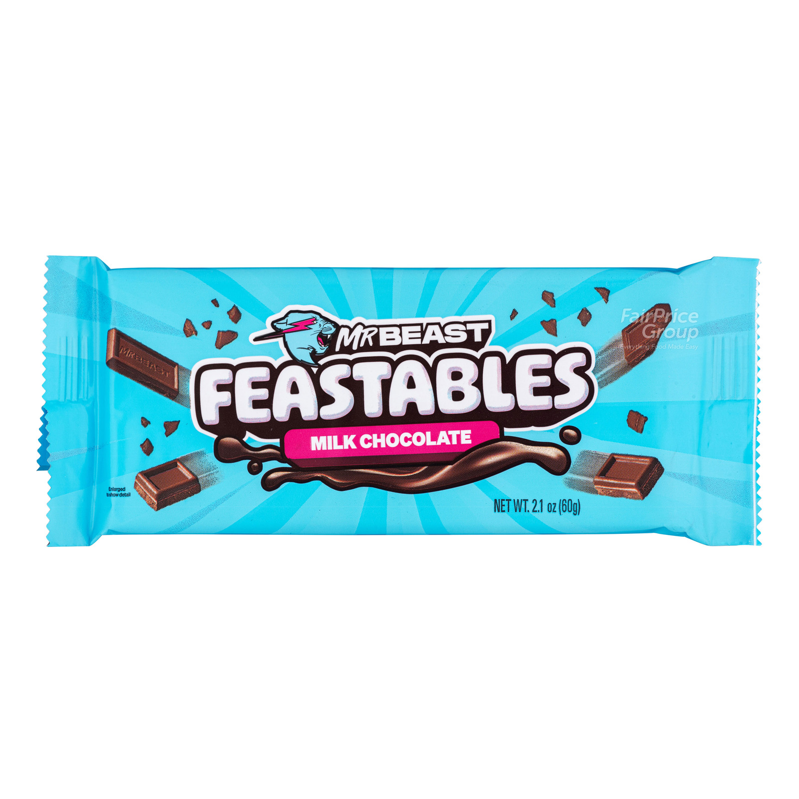Mr Beast Feastables - Milk Chocolate | NTUC FairPrice