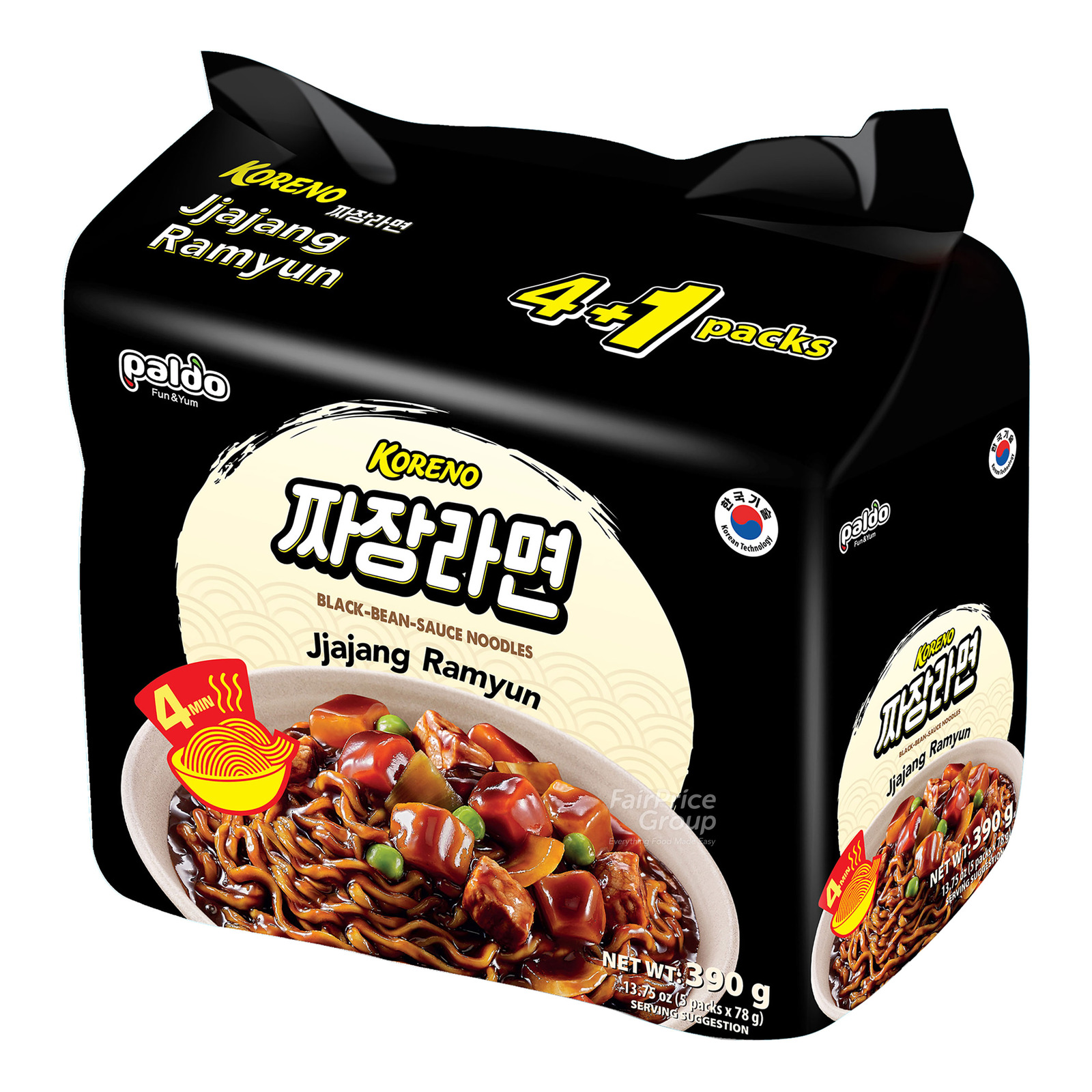Paldo Jjajang Ramyun Instant Noodle | NTUC FairPrice