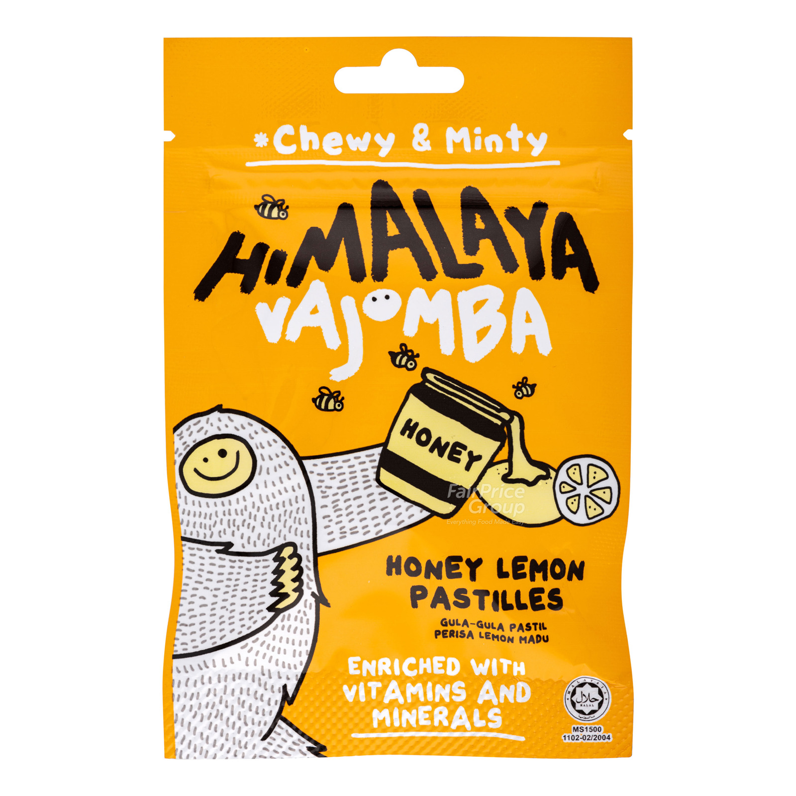 Himalaya Vajomba Pastilles - Honey Lemon | NTUC FairPrice