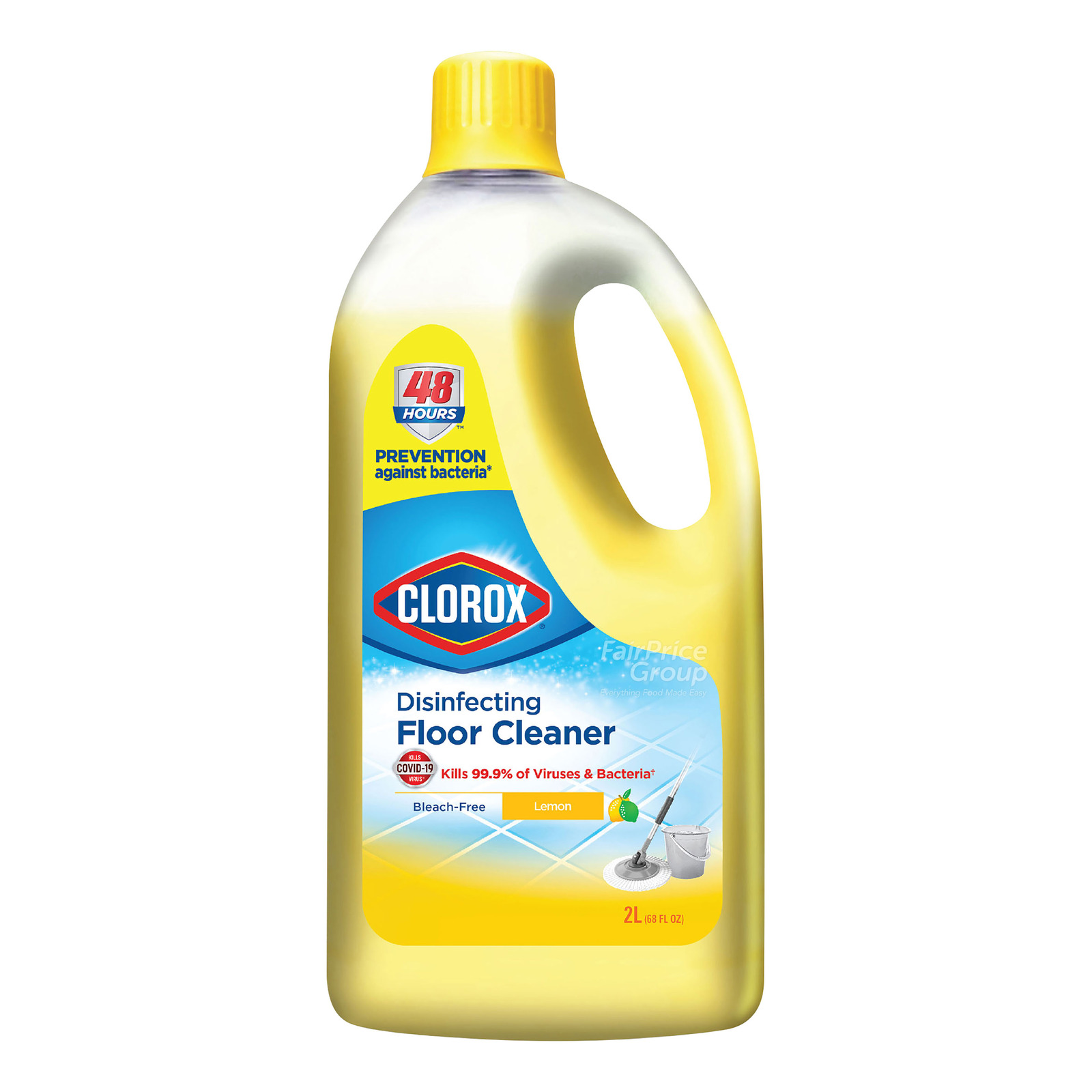 Clorox Disinfecting Floor Cleaner - Lemon | NTUC FairPrice