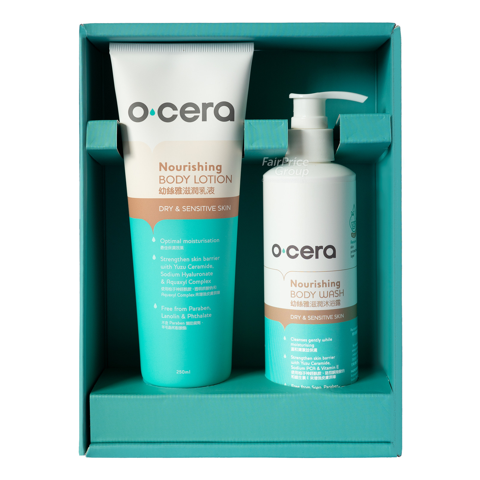 O'cera Nourish Body Wash + Lotion | NTUC FairPrice