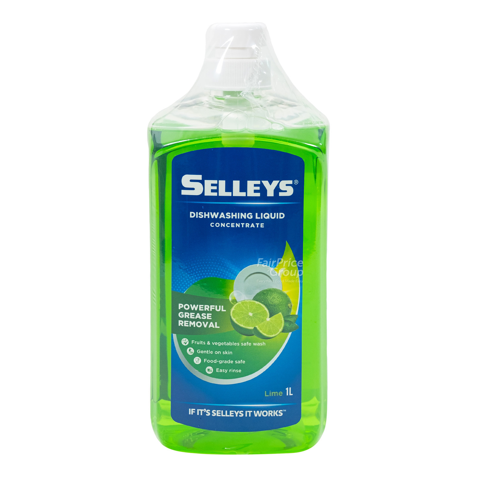 Selleys Dishwashing Liquid & Refill - Lime | NTUC FairPrice
