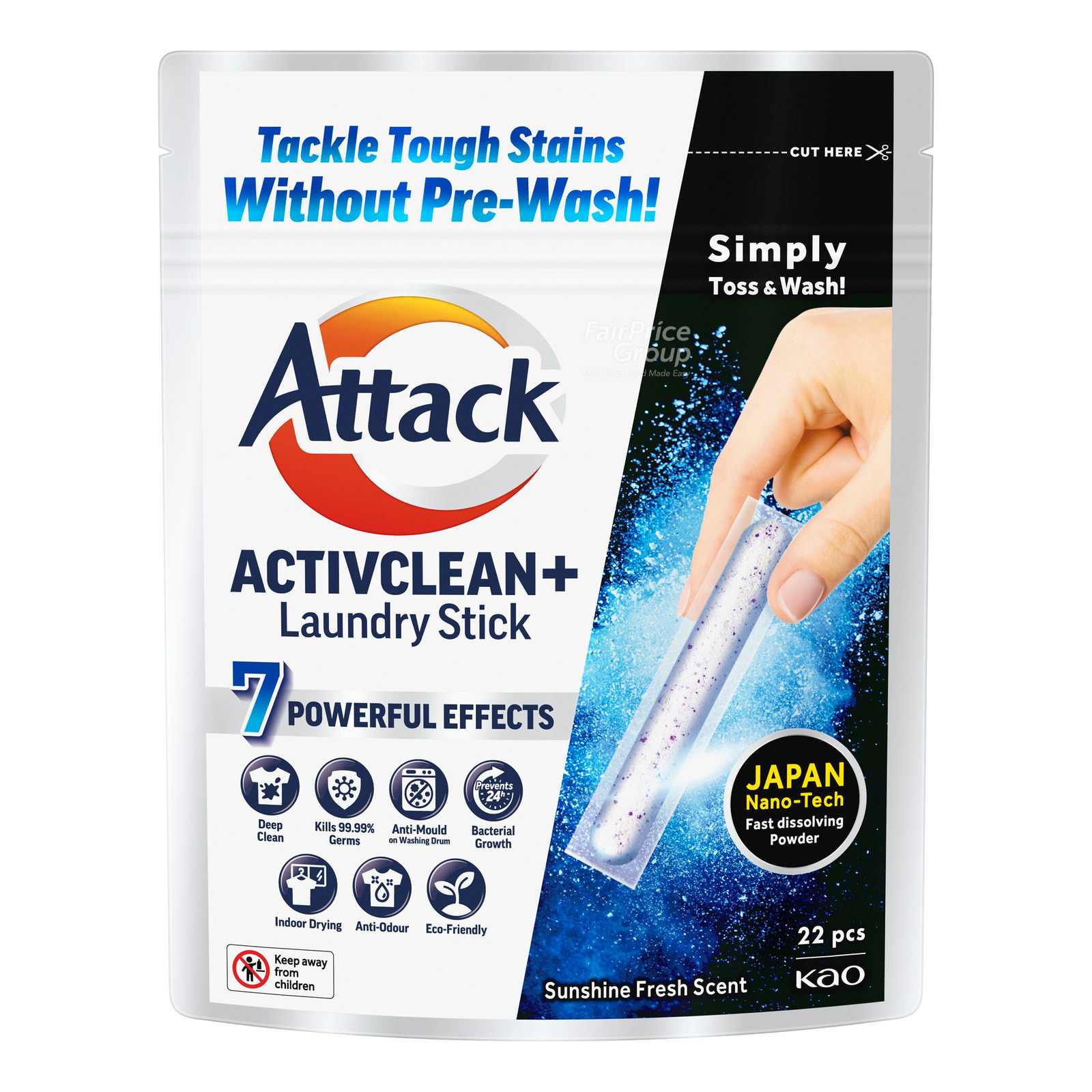 Attack Laundry Stick - Activclean+ | NTUC FairPrice