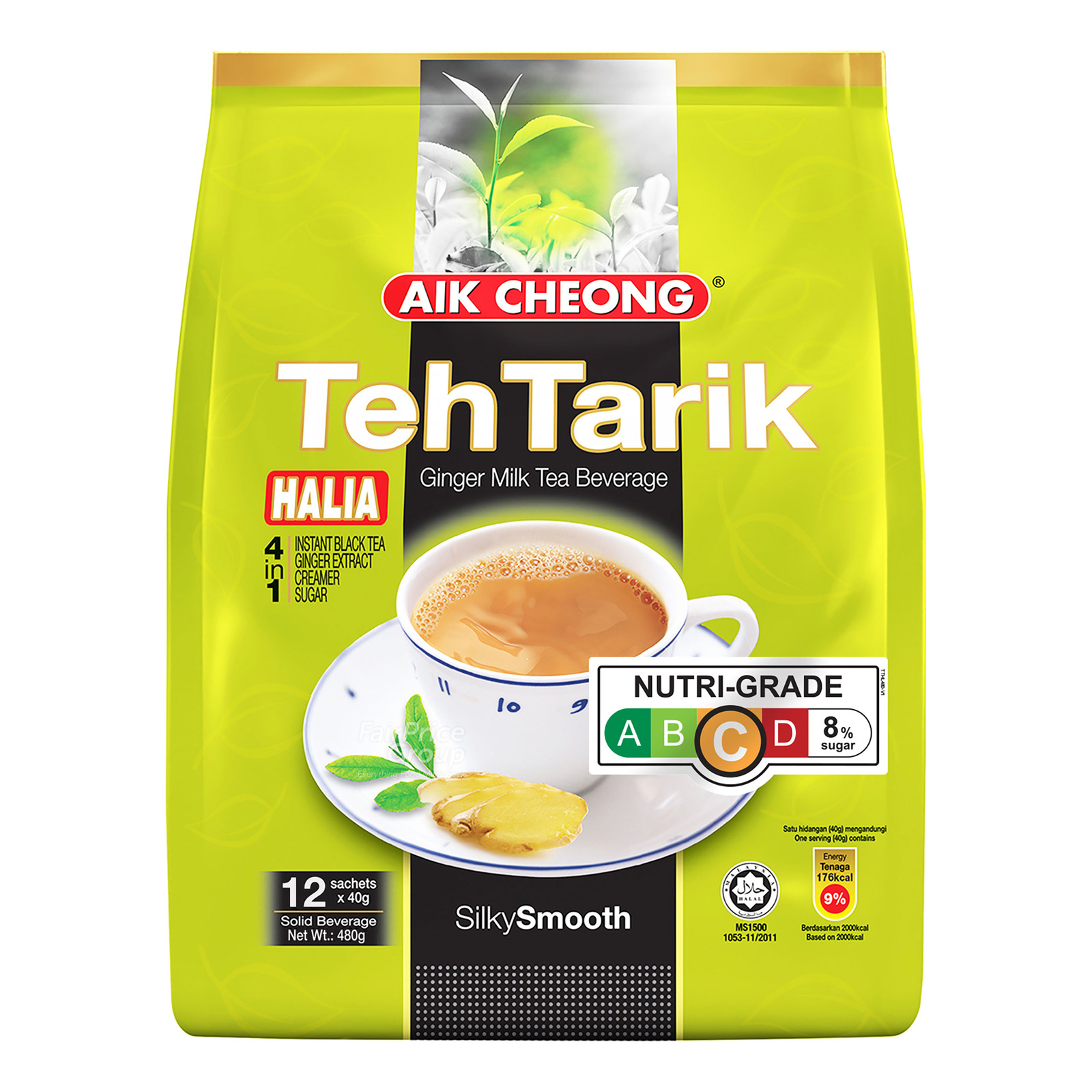 Aik Cheong Instant Ginger Milk Tea - Teh Tarik Halia | NTUC FairPrice