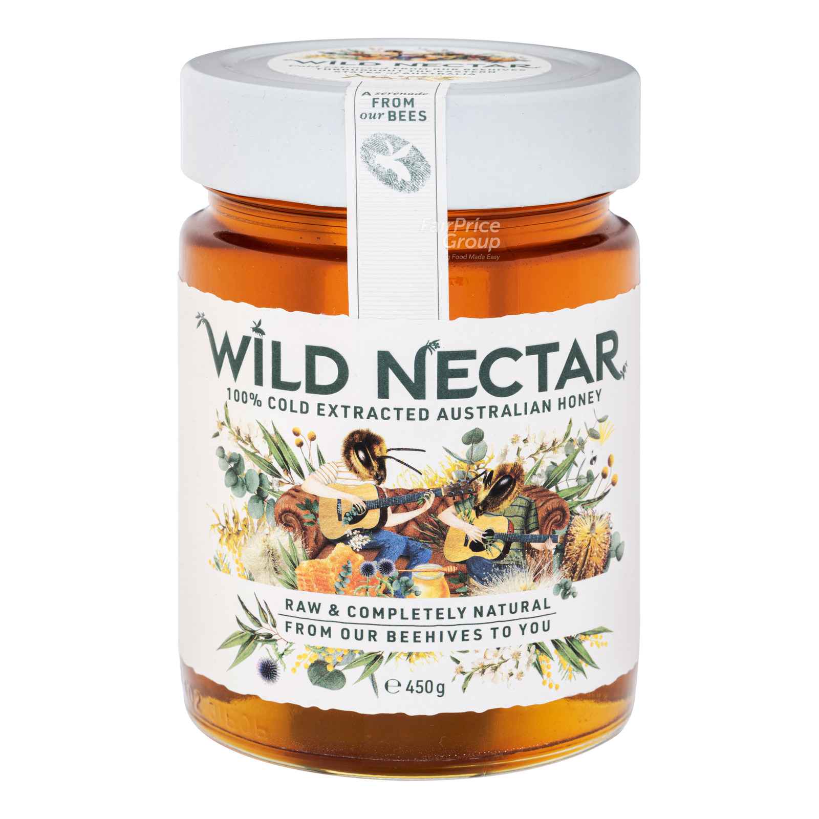 Wild Nectar 100% Cold Extracted - Raw Honey (Jar) | NTUC FairPrice