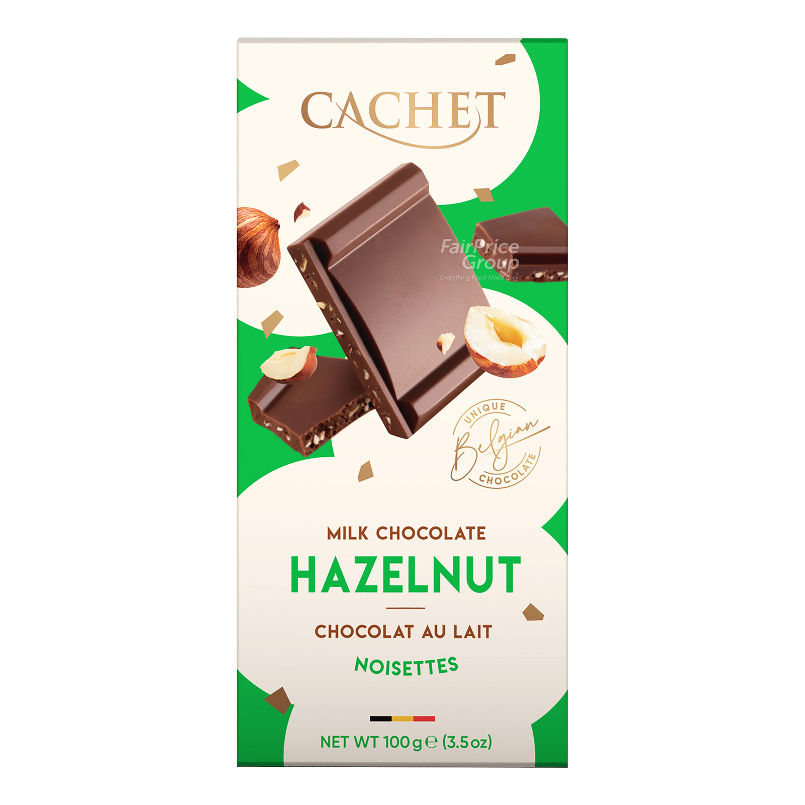 Cachet Milk Chocolate with Hazelnut | NTUC FairPrice