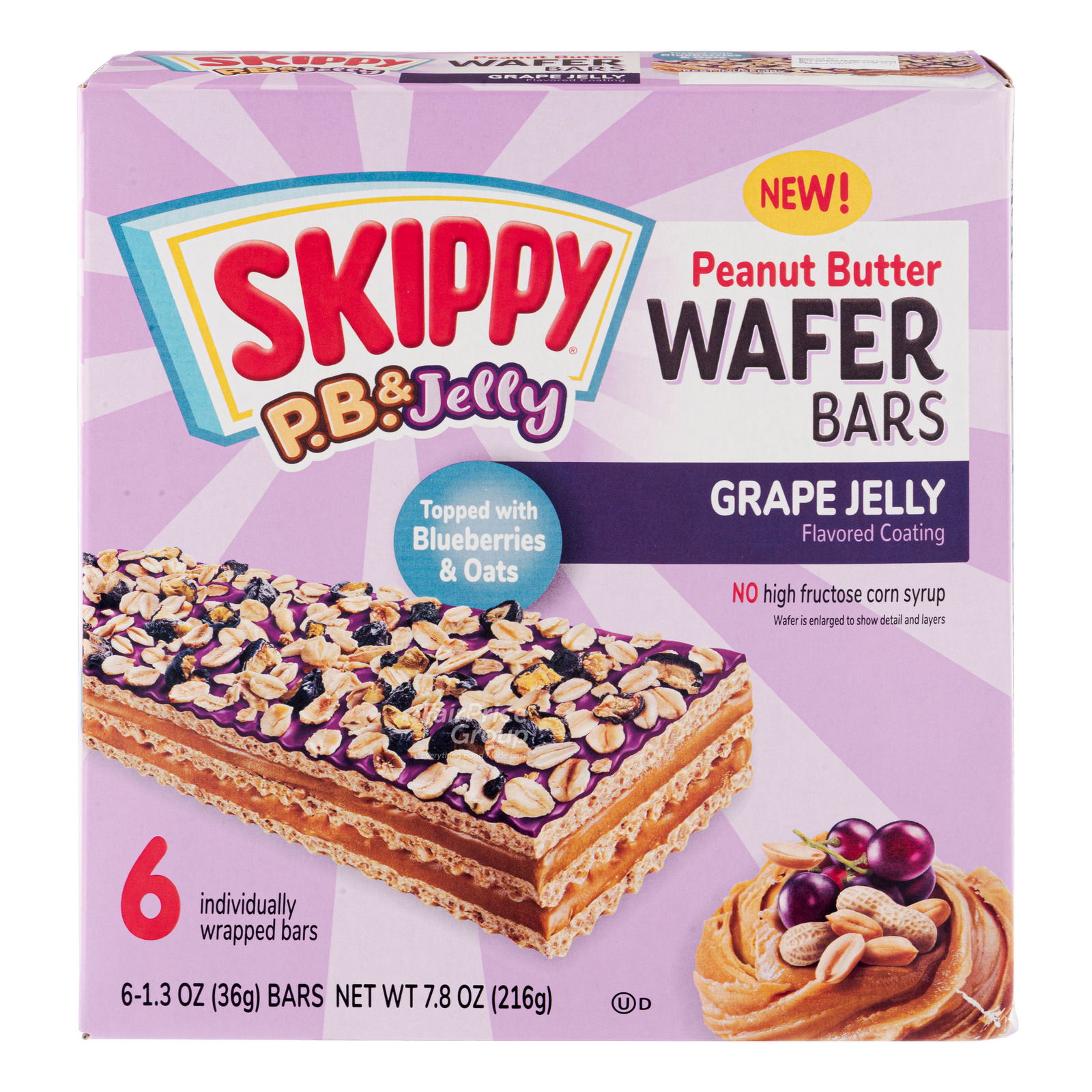 Skippy Peanut Butter and Jelly Wafer Bars | NTUC FairPrice
