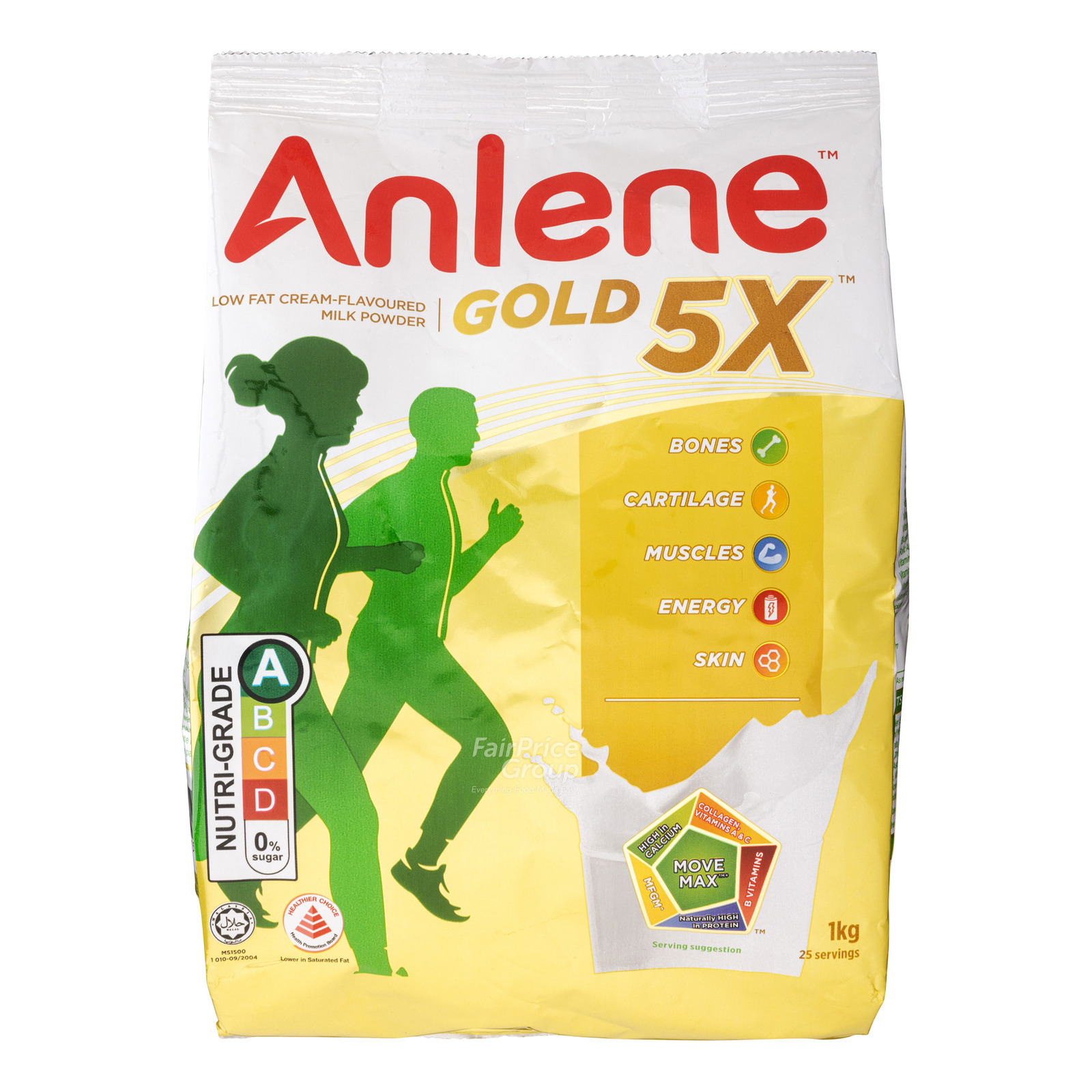 Anlene Gold 5X Adult Milk Powder - Plain | NTUC FairPrice