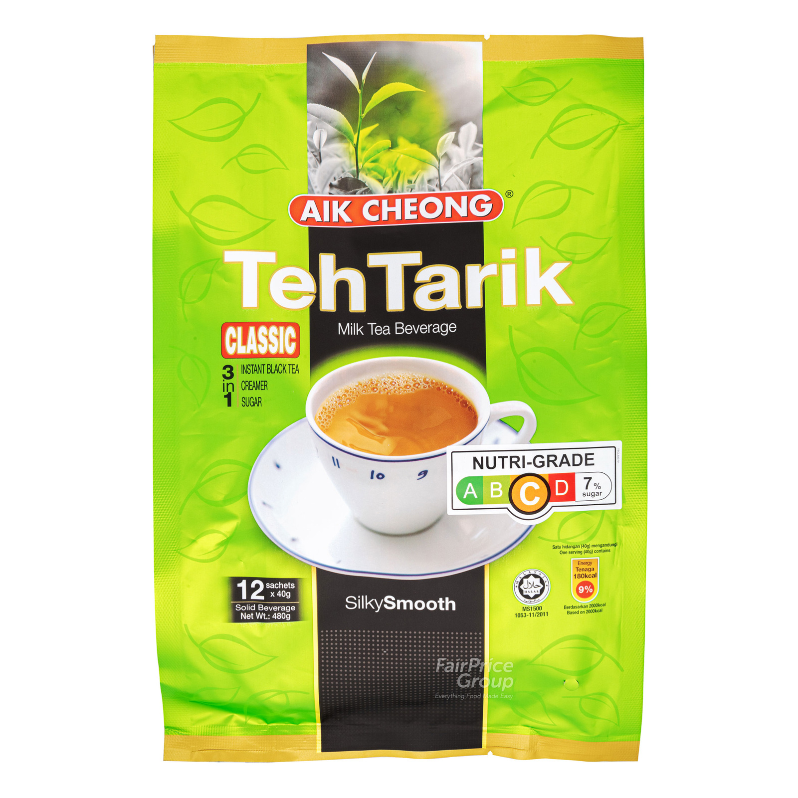 Aik Cheong 3 in 1 Instant Teh Tarik Milk Tea - Classic | NTUC FairPrice