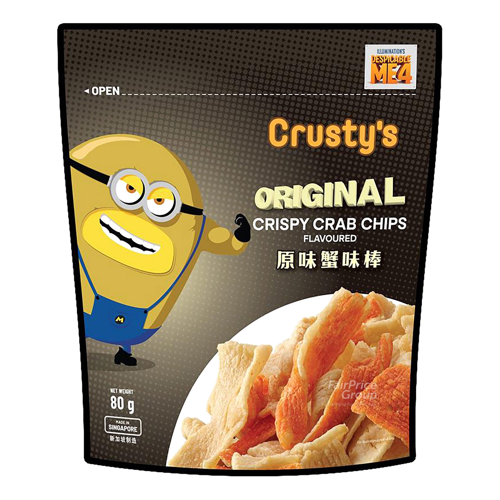 Crusty's Crispy Crab Chips - Original | NTUC FairPrice