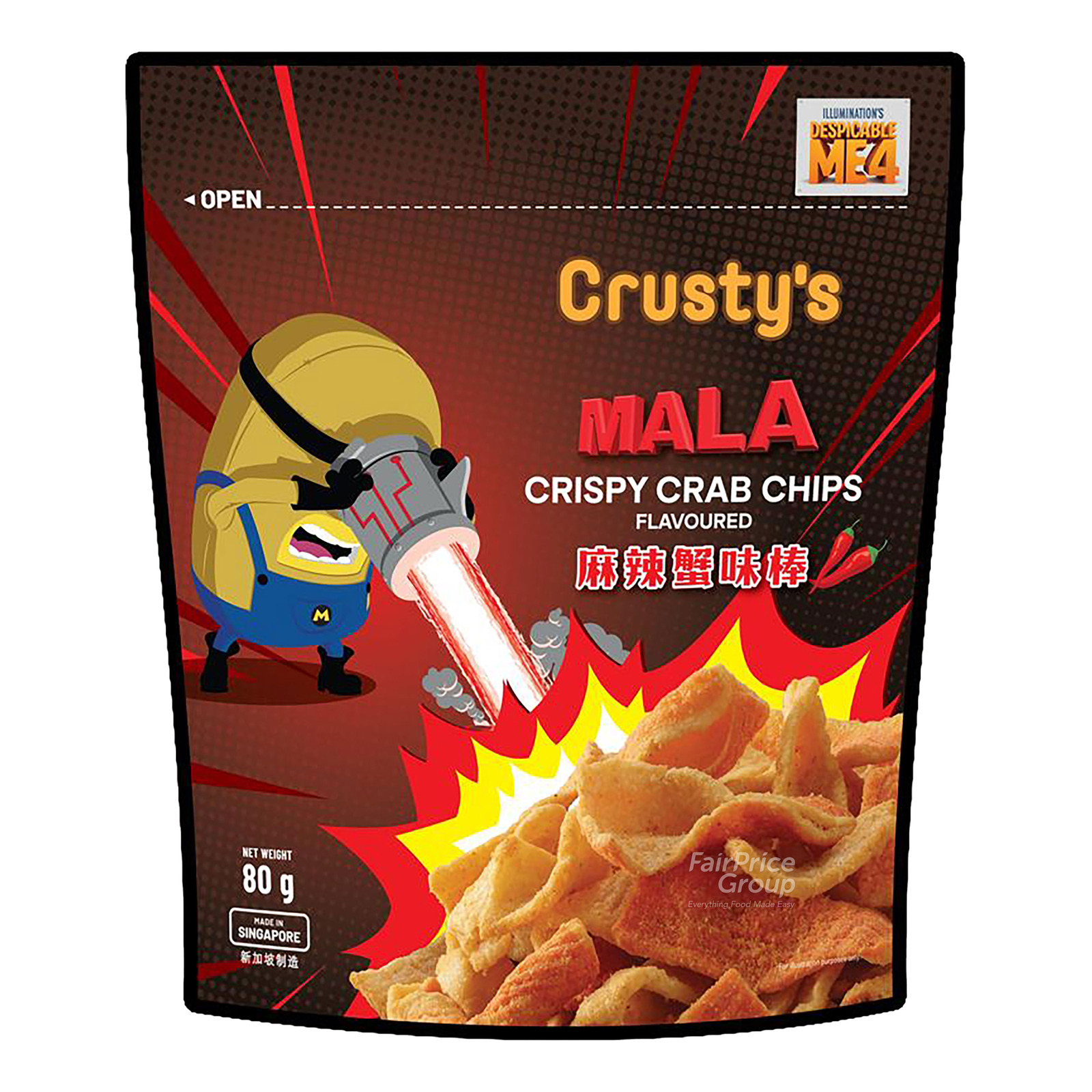 Crusty's Crispy Crab Chips - Mala | NTUC FairPrice
