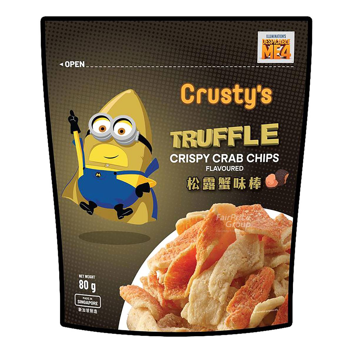 Crusty's Crispy Crab Chips - Truffle | NTUC FairPrice