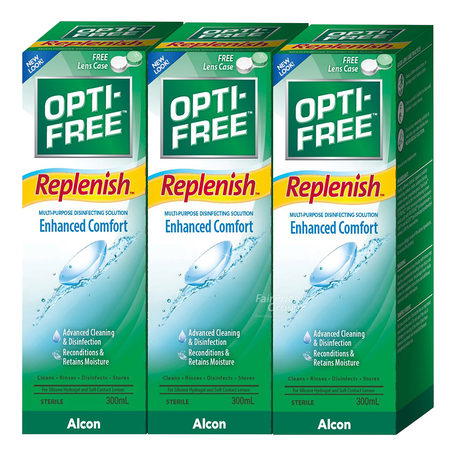 Opti-Free Multi-Purpose Disinfecting Solution - Replenish | NTUC FairPrice
