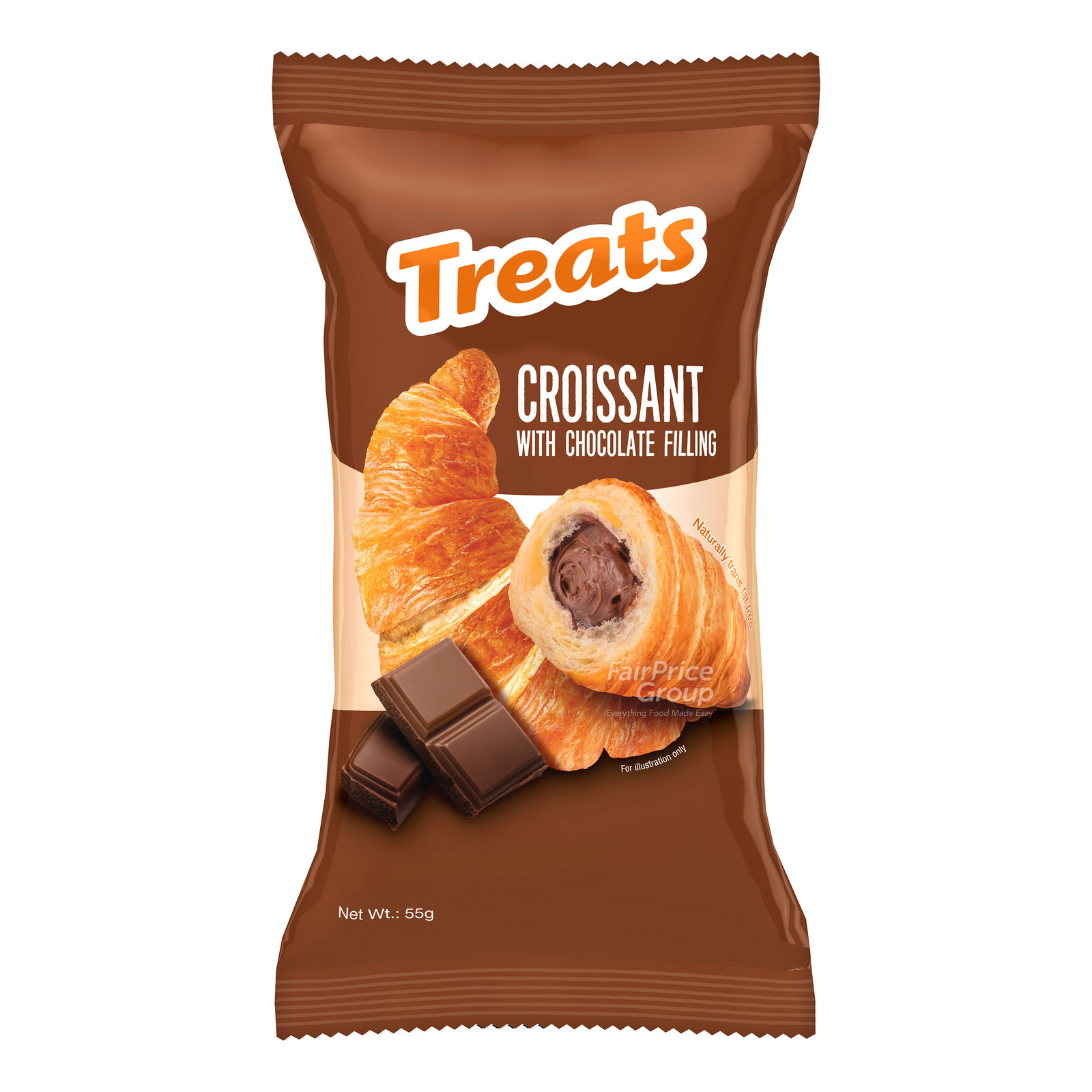 Treats Croissant - Chocolate | NTUC FairPrice