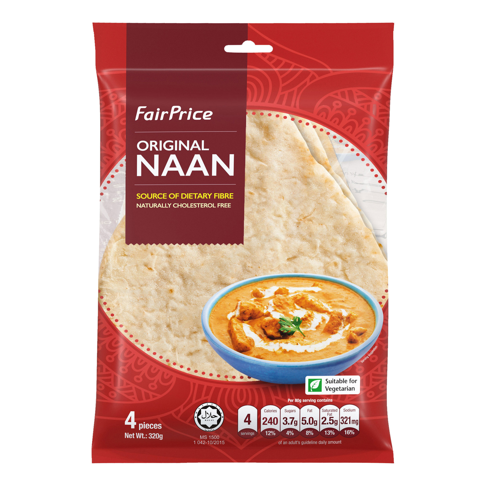 FairPrice Original Naan | NTUC FairPrice