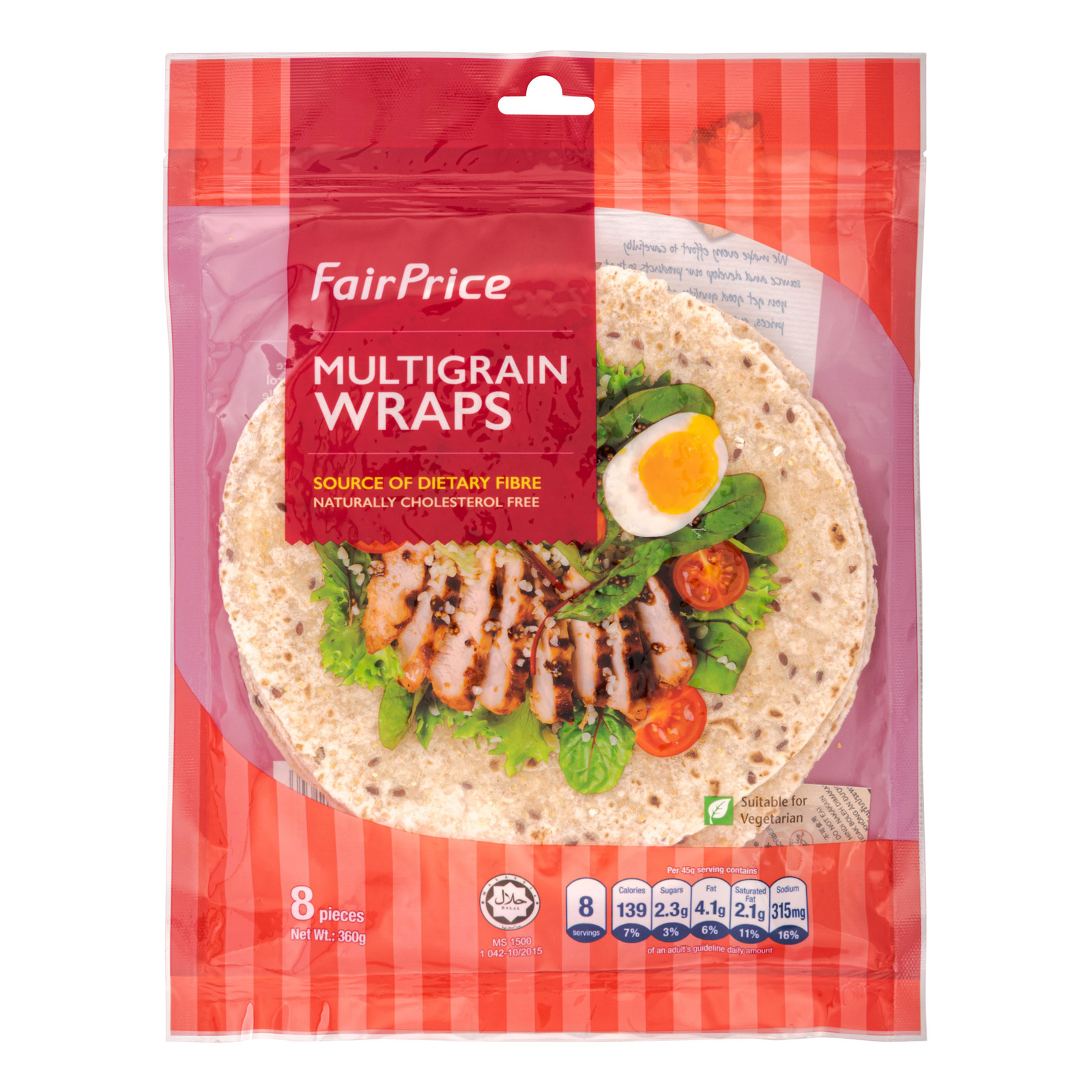 FairPrice Multigrain Wraps | NTUC FairPrice