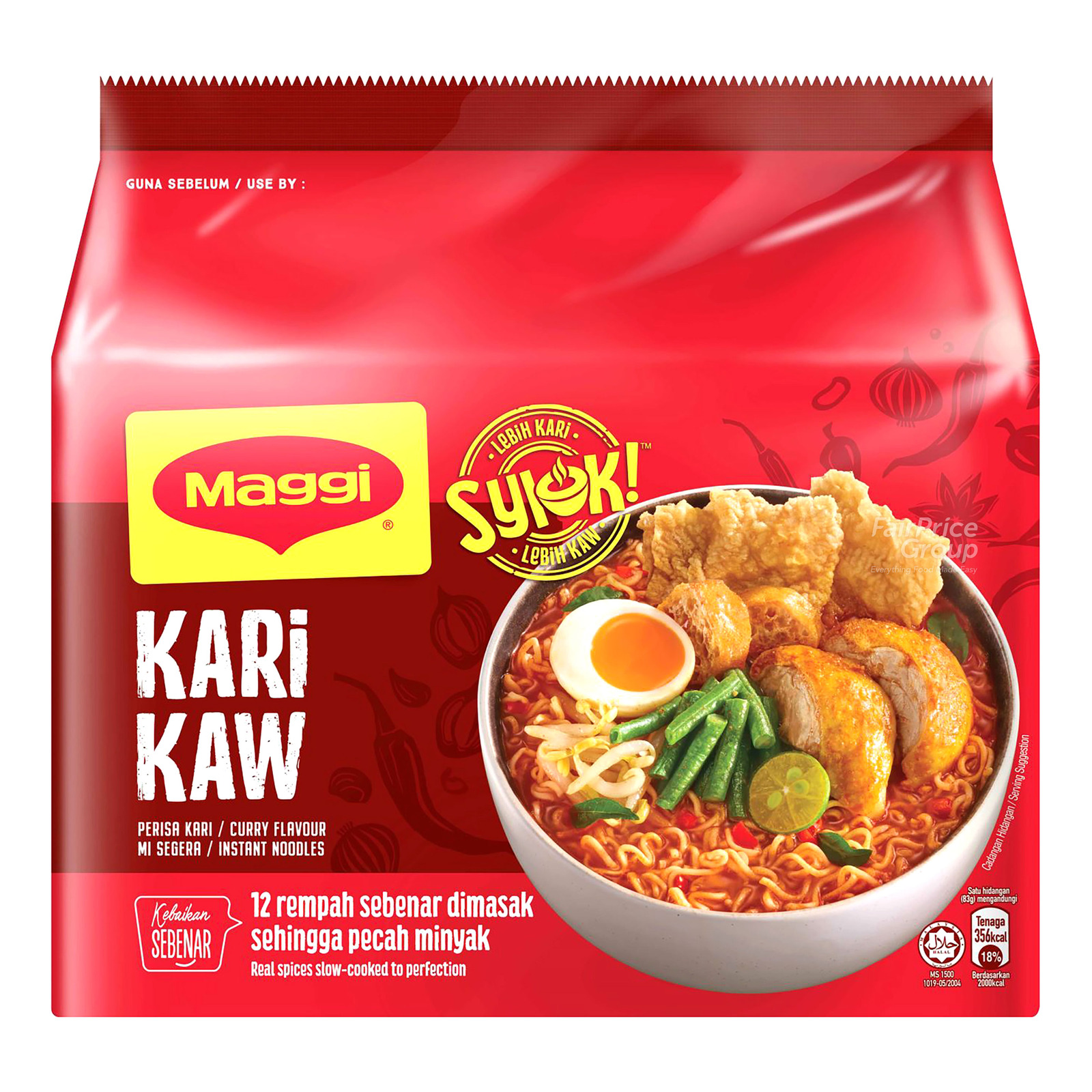 Maggi Syiok Instant Noodles - Kari Kaw | NTUC FairPrice