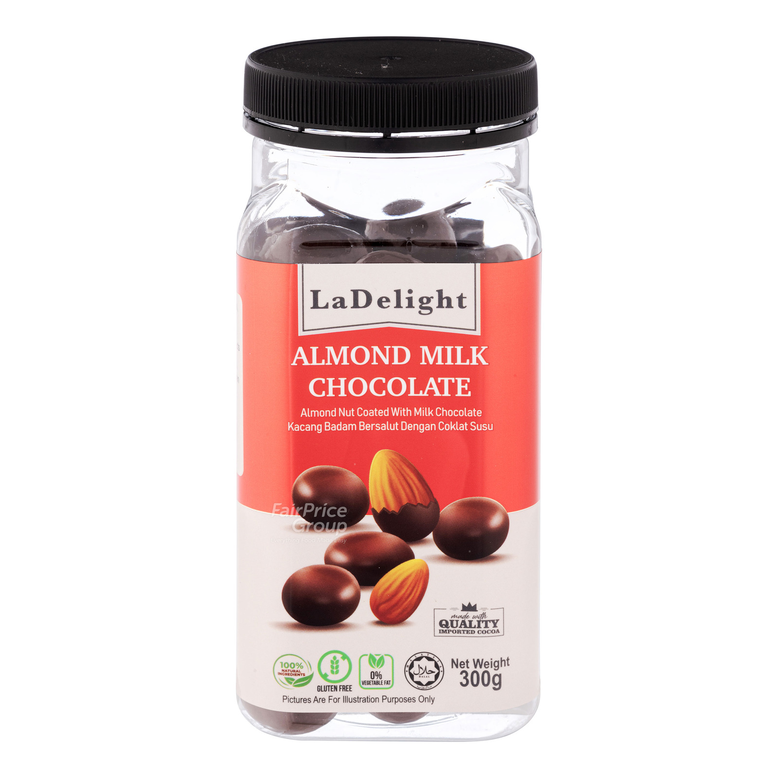 La Delight Milk Chocolate - Almond | NTUC FairPrice