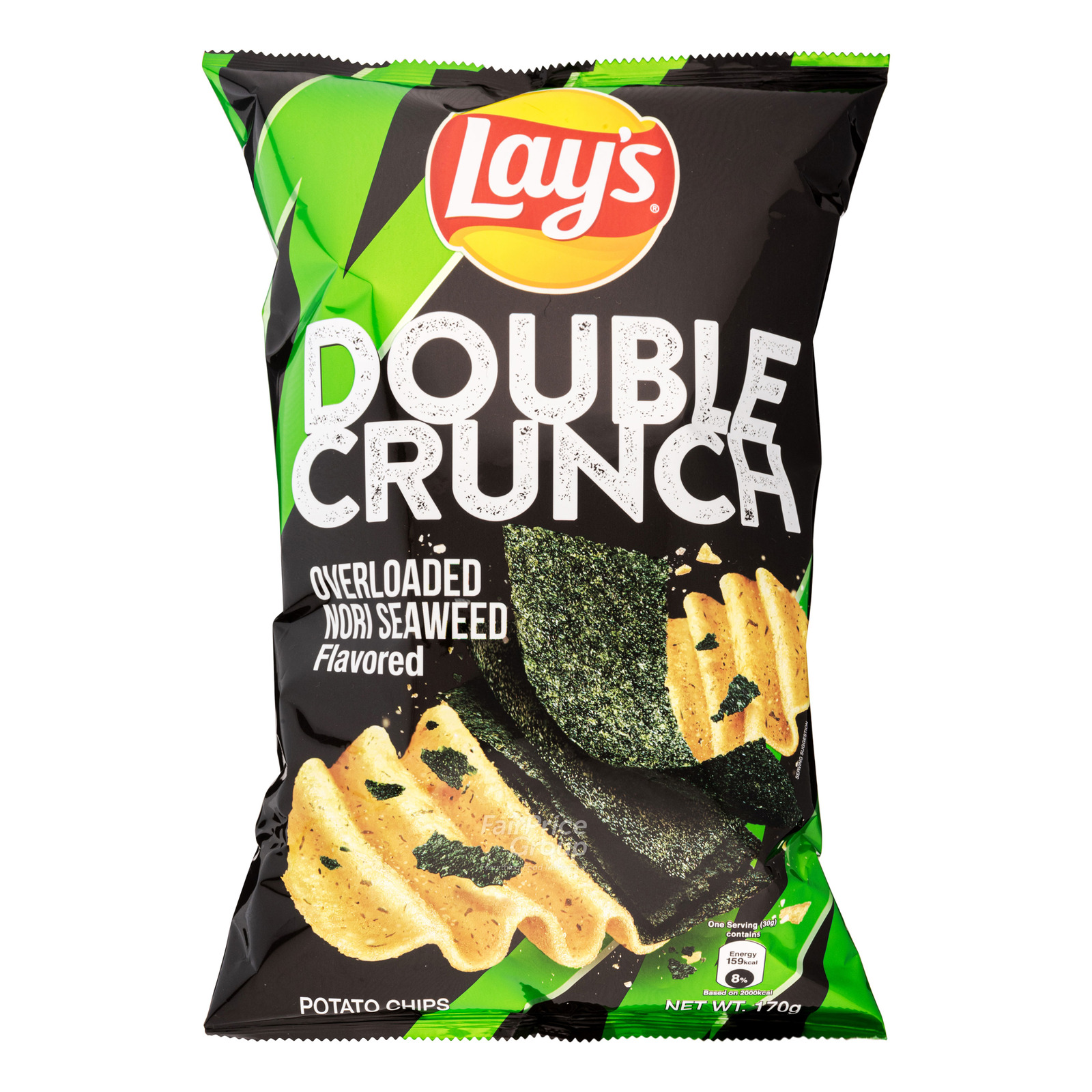 Lay's Double Crunch Potato Chips - Nori Seaweed | NTUC FairPrice