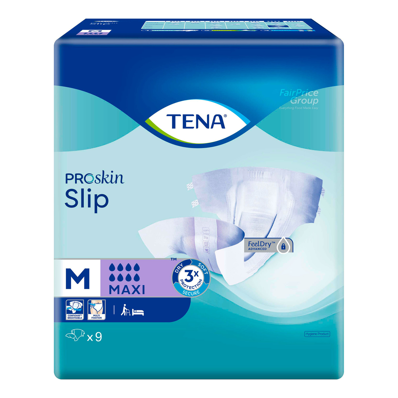 TENA Slip Maxi Tape Unisex Adult Diapers - M | NTUC FairPrice
